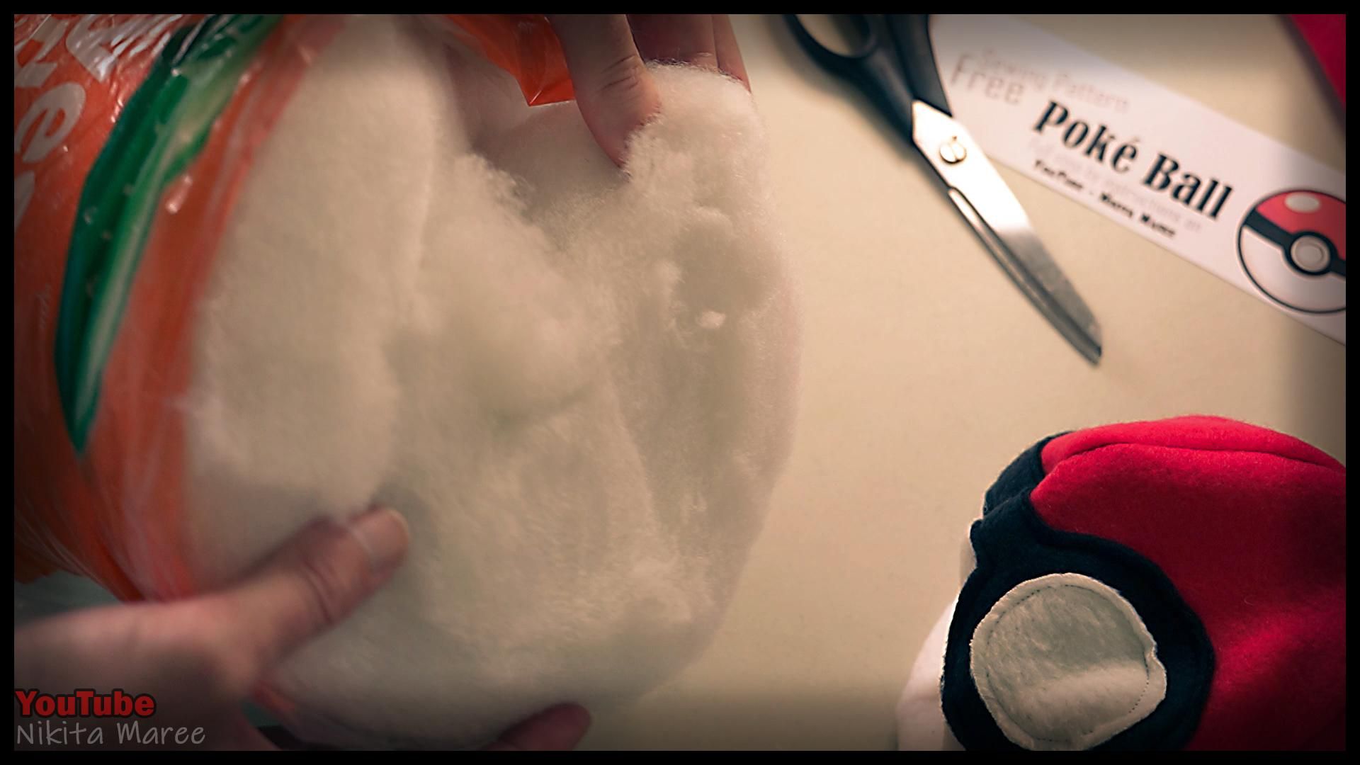 DIY Plushie Poké Ball (with Free Sewing Pattern) : 35 Steps (with ...