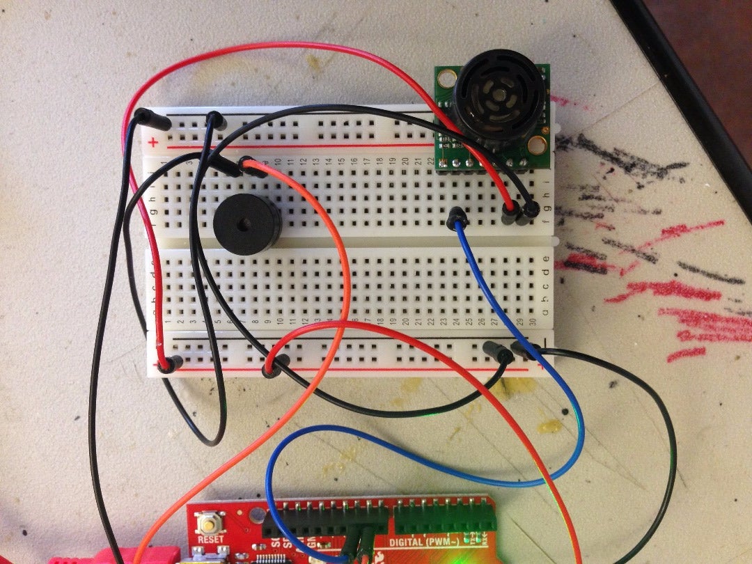 Ultrasonic Distance Sensor Visualizer W Processing 3 Steps Instructables