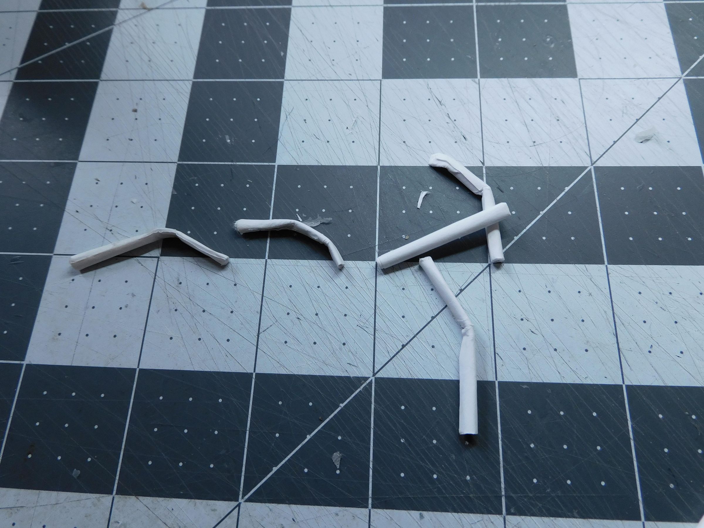 How to Make a Figurine for Your Paper Model Planes Using Hot-glue! : 9 ...