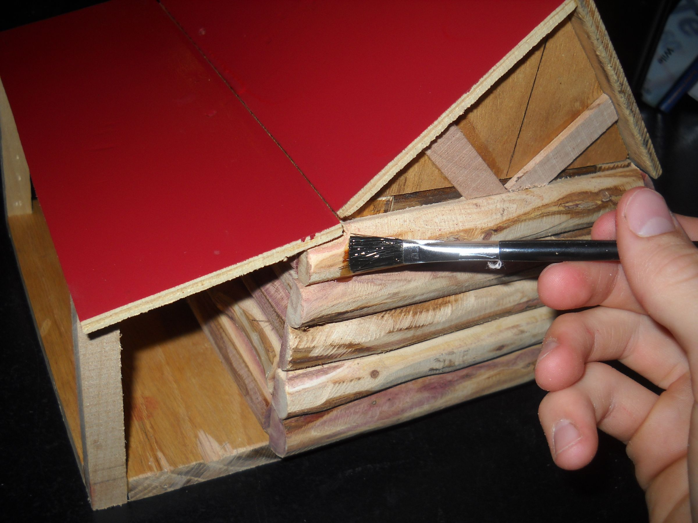 Log Cabin Bird House : 12 Steps (with Pictures) - Instructables
