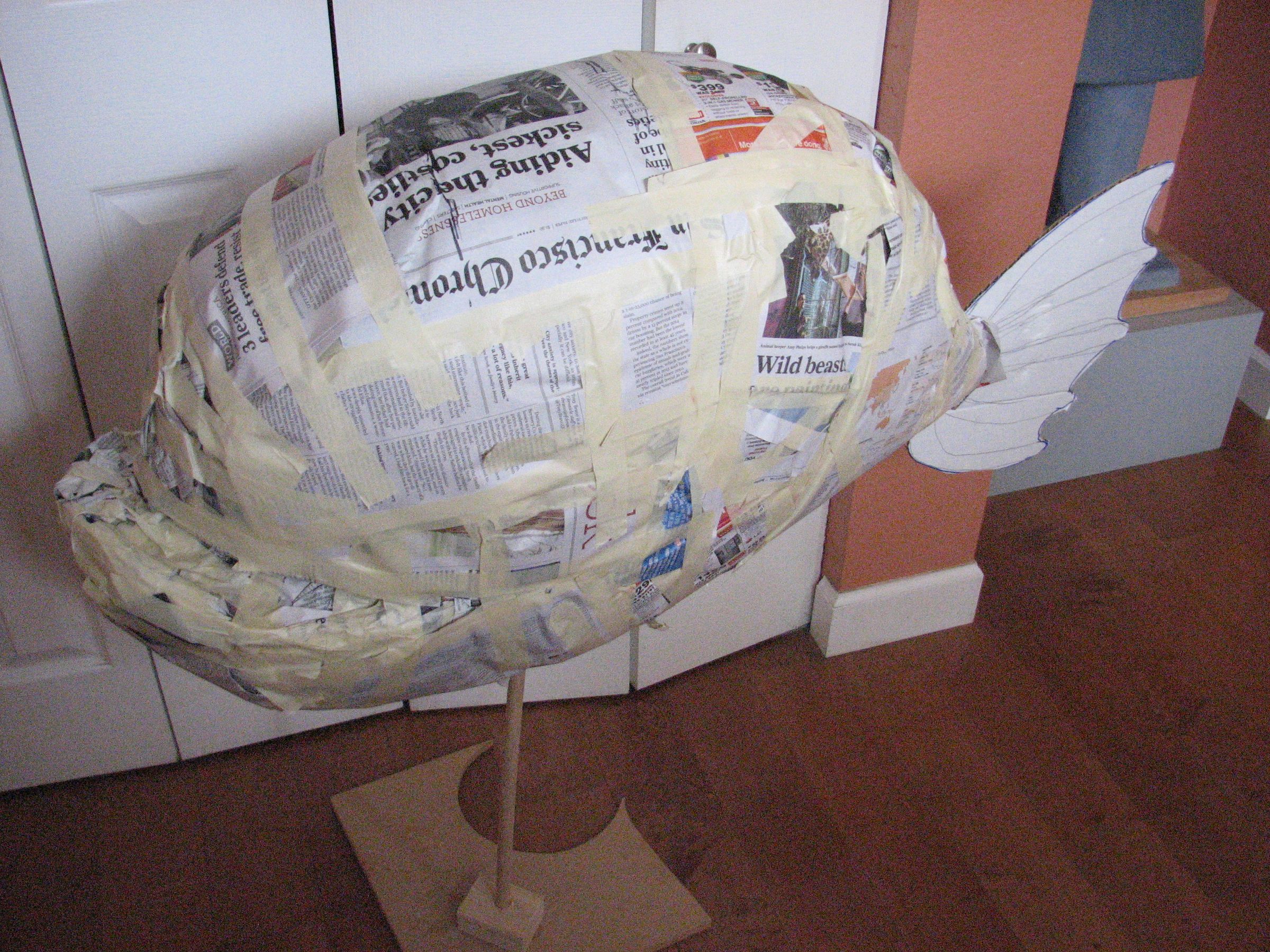 Giant Duct Tape Fish : 5 Steps (with Pictures) - Instructables