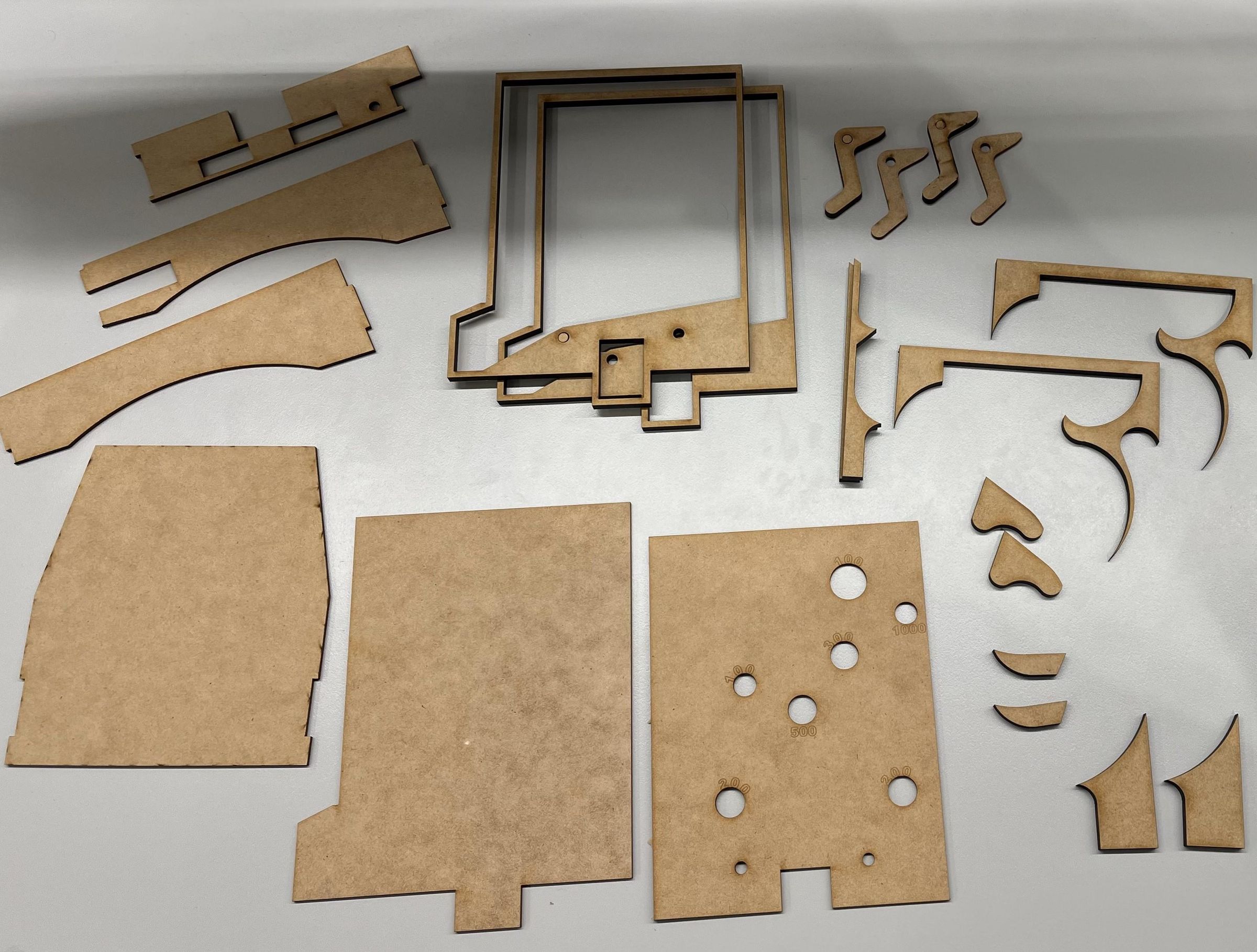 Pinball Arcade Machine - Lasercut & 3D Printed : 22 Steps (with ...
