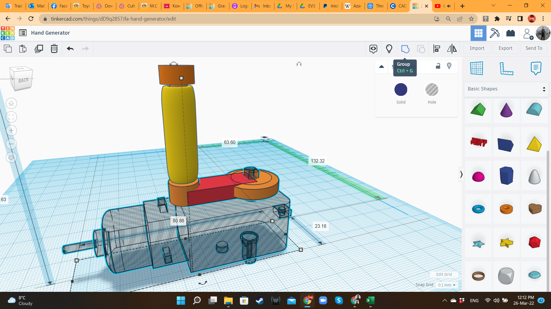 Tinkercad Robotics for School: Human-Powered Battle Beasts! : 30 Steps ...