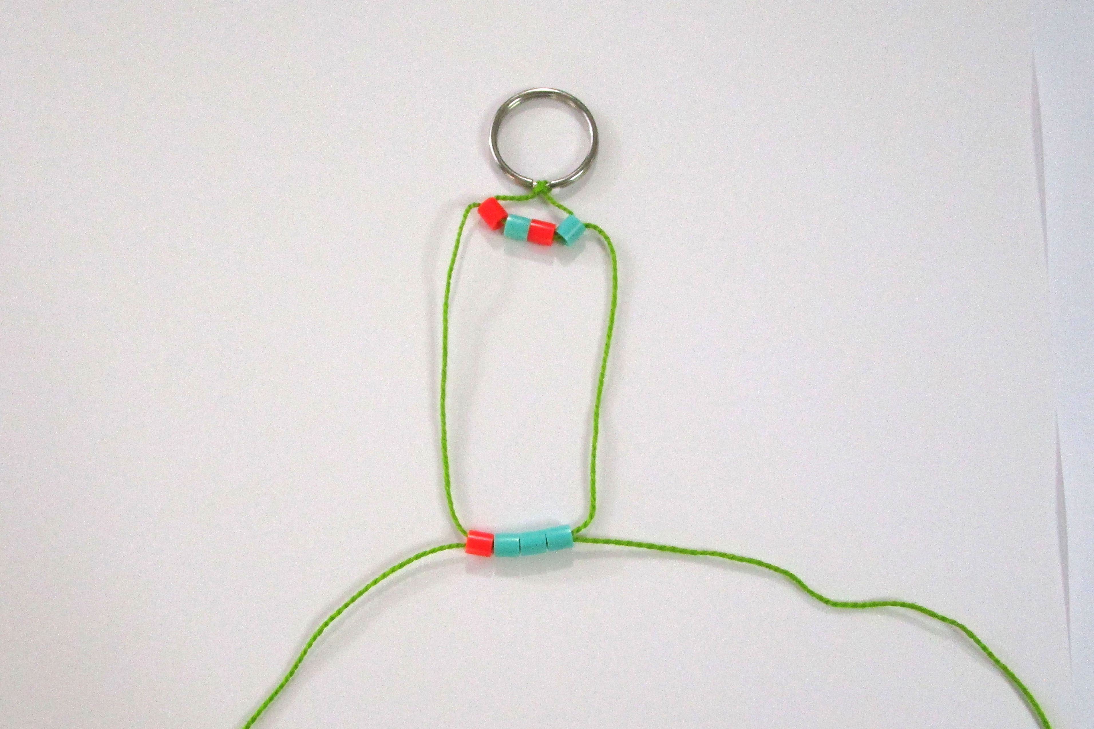 Morse Code Woven Beaded Keychain : 10 Steps (with Pictures) - Instructables