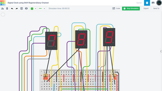 Using Multiple Shift Registers for Multiple 7 SEGMENT Display With ... Using Multiple Shift Registers for Multiple 7 SEGMENT Display With ...