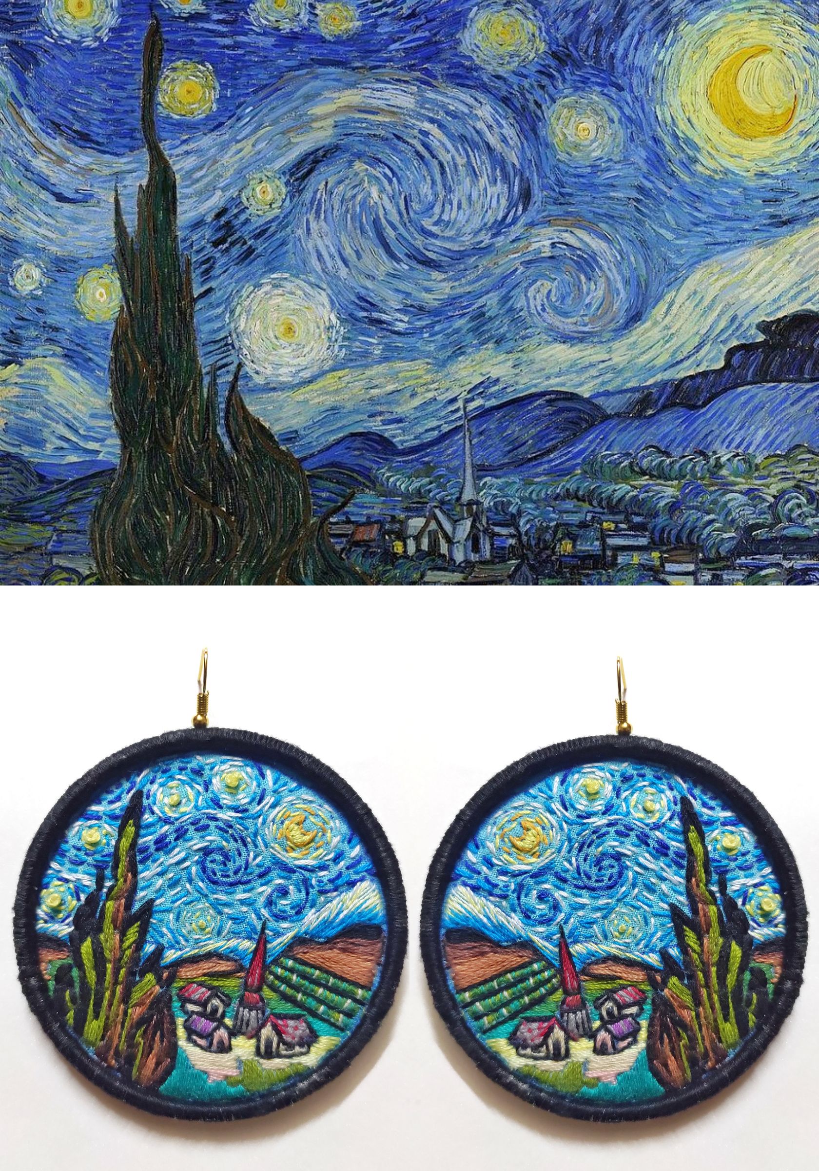 Embroidered Earrings : 11 Steps (with Pictures) - Instructables