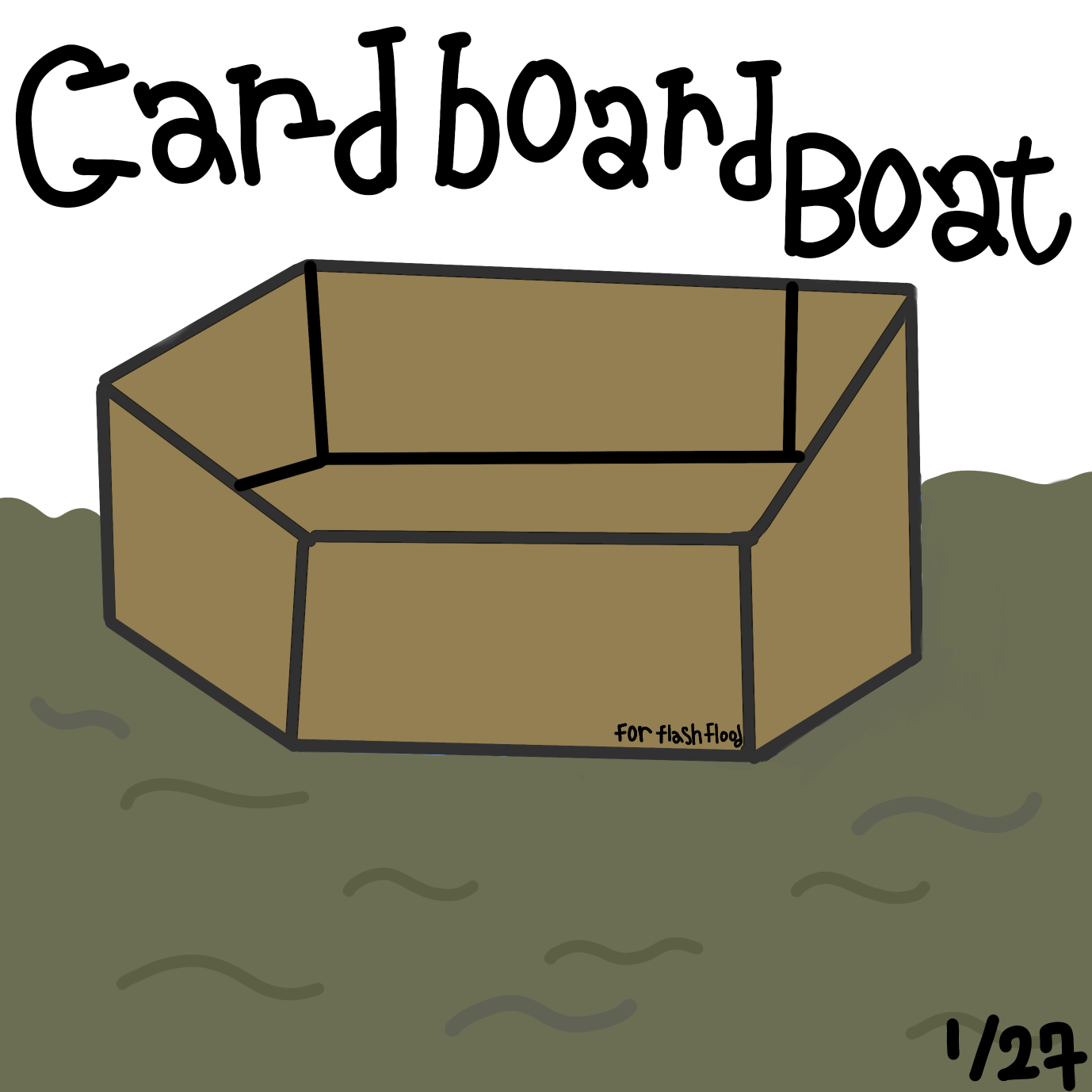 Cardboard Boat for Flash Flood!. : 11 Steps - Instructables