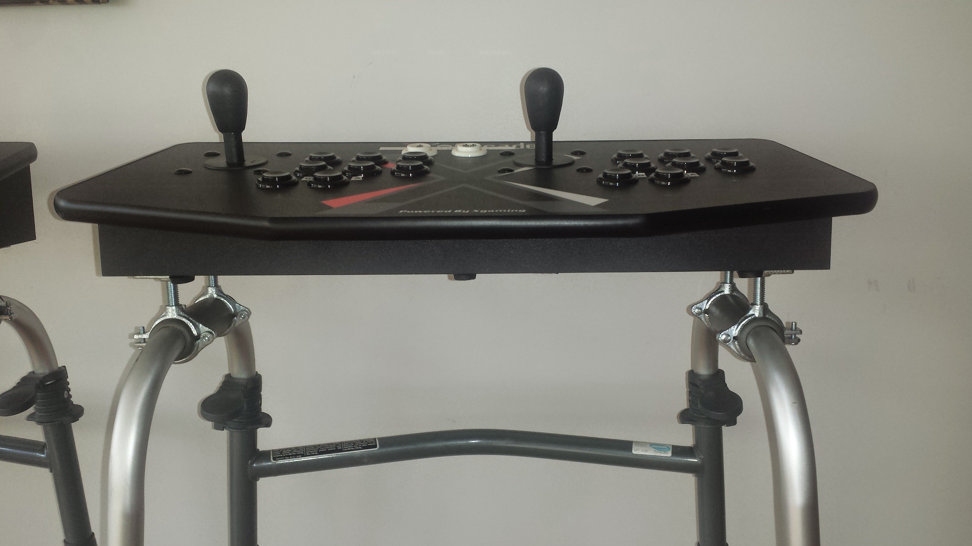 Stand Up Arcade Controllers Using Adult Walkers : 4 Steps (with ...