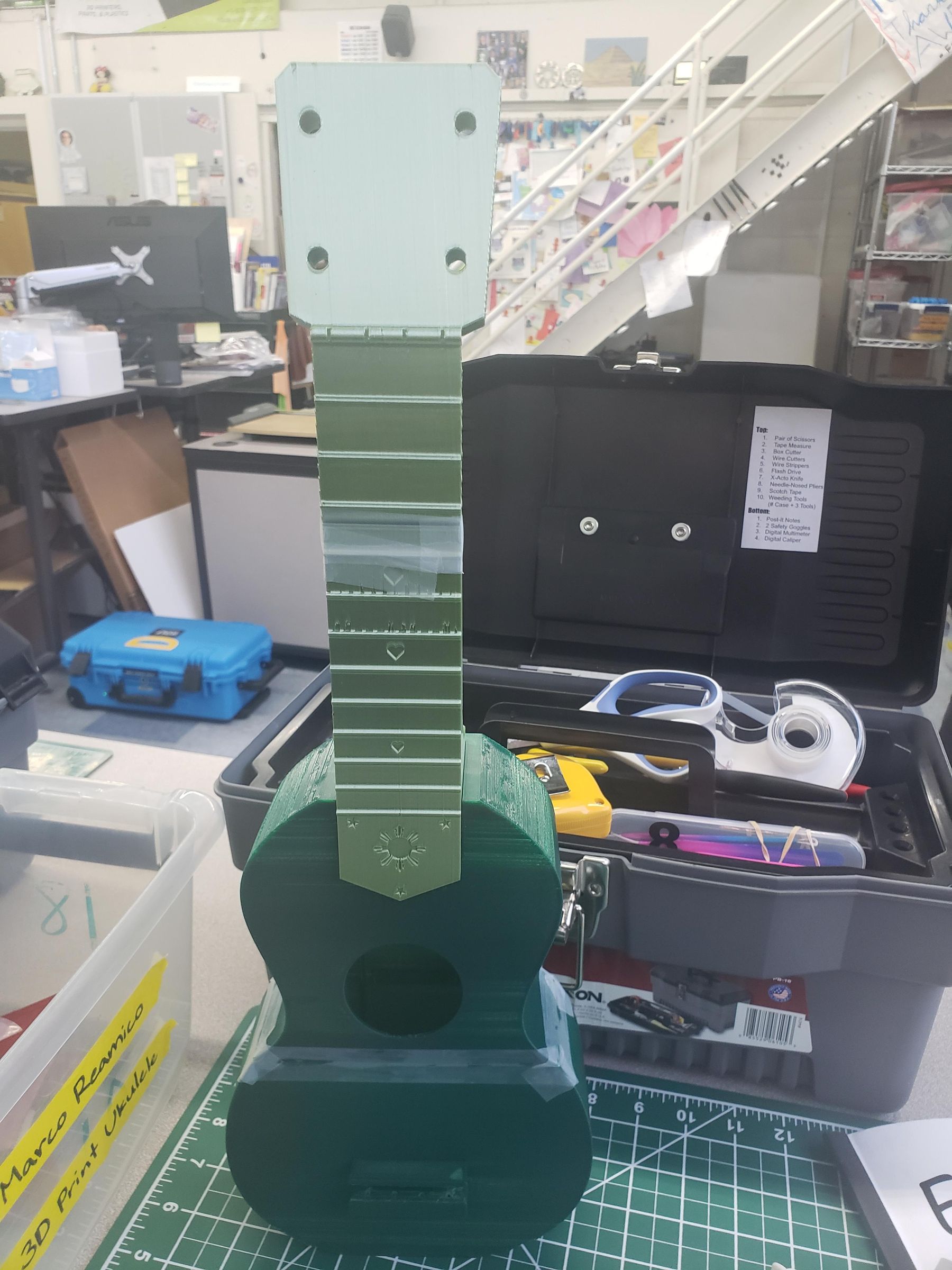 Playable 3D Printed Soprano Ukulele : 7 Steps (with Pictures ...