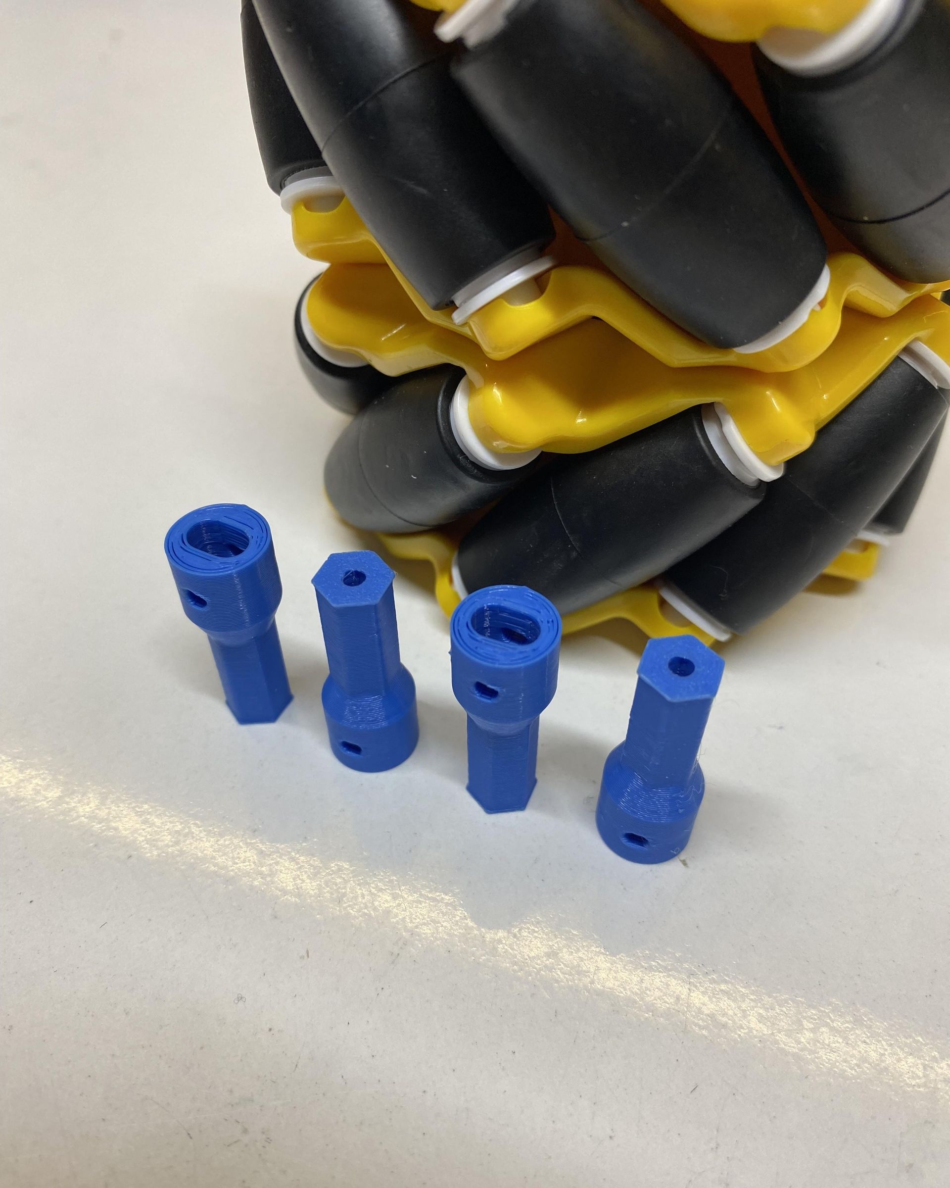 Shaft Connection Coupling for 250Rpm Yellow Motor With Mecanum Wheel ...