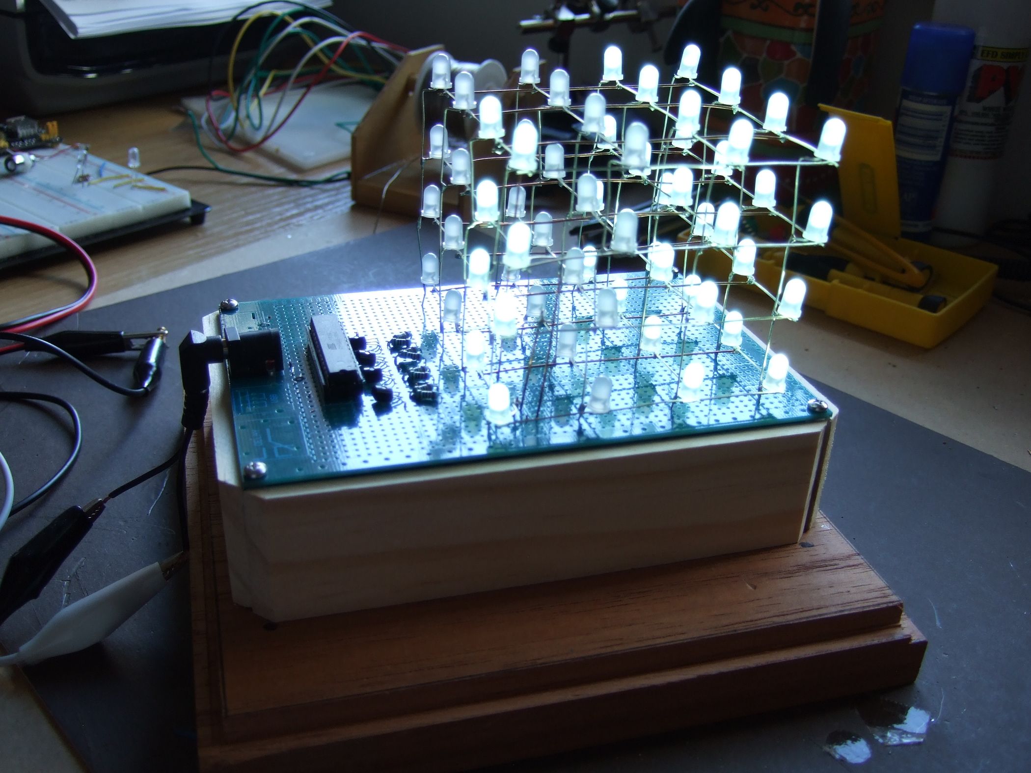 The One Chip LED Cube - Instructables