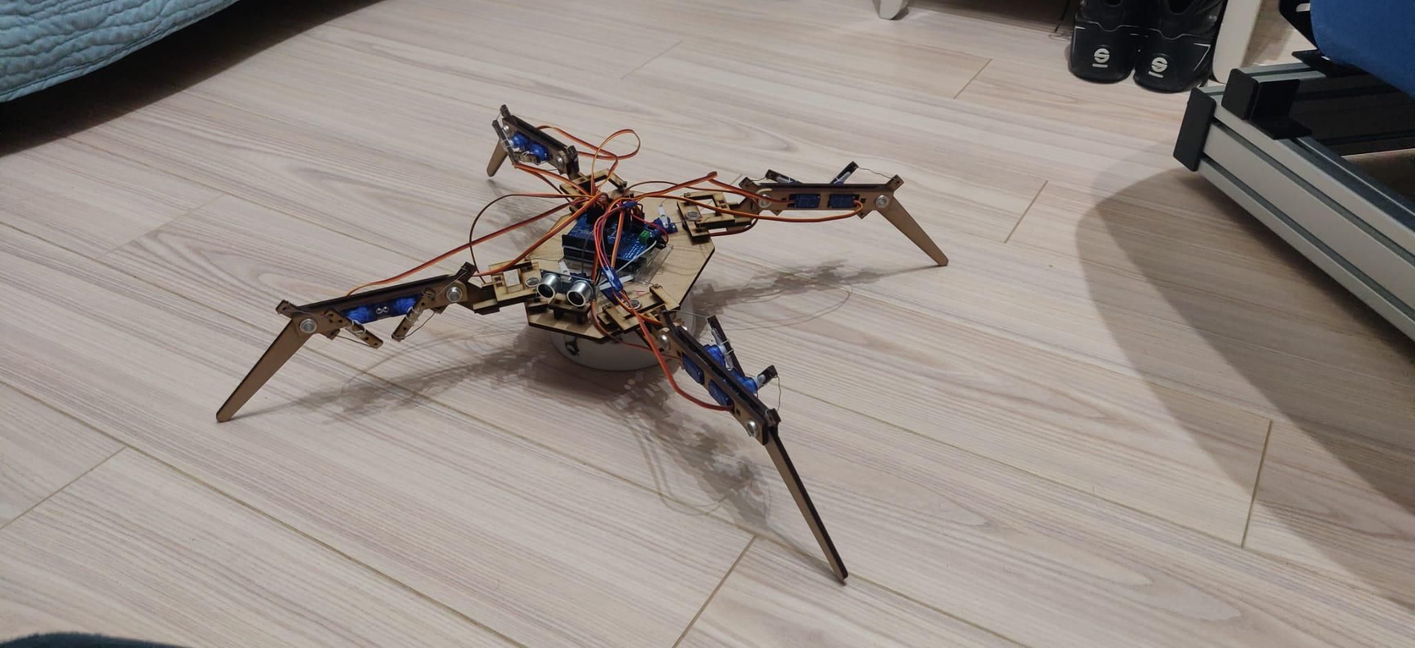 4 Legged Spider-Tron : 6 Steps - Instructables