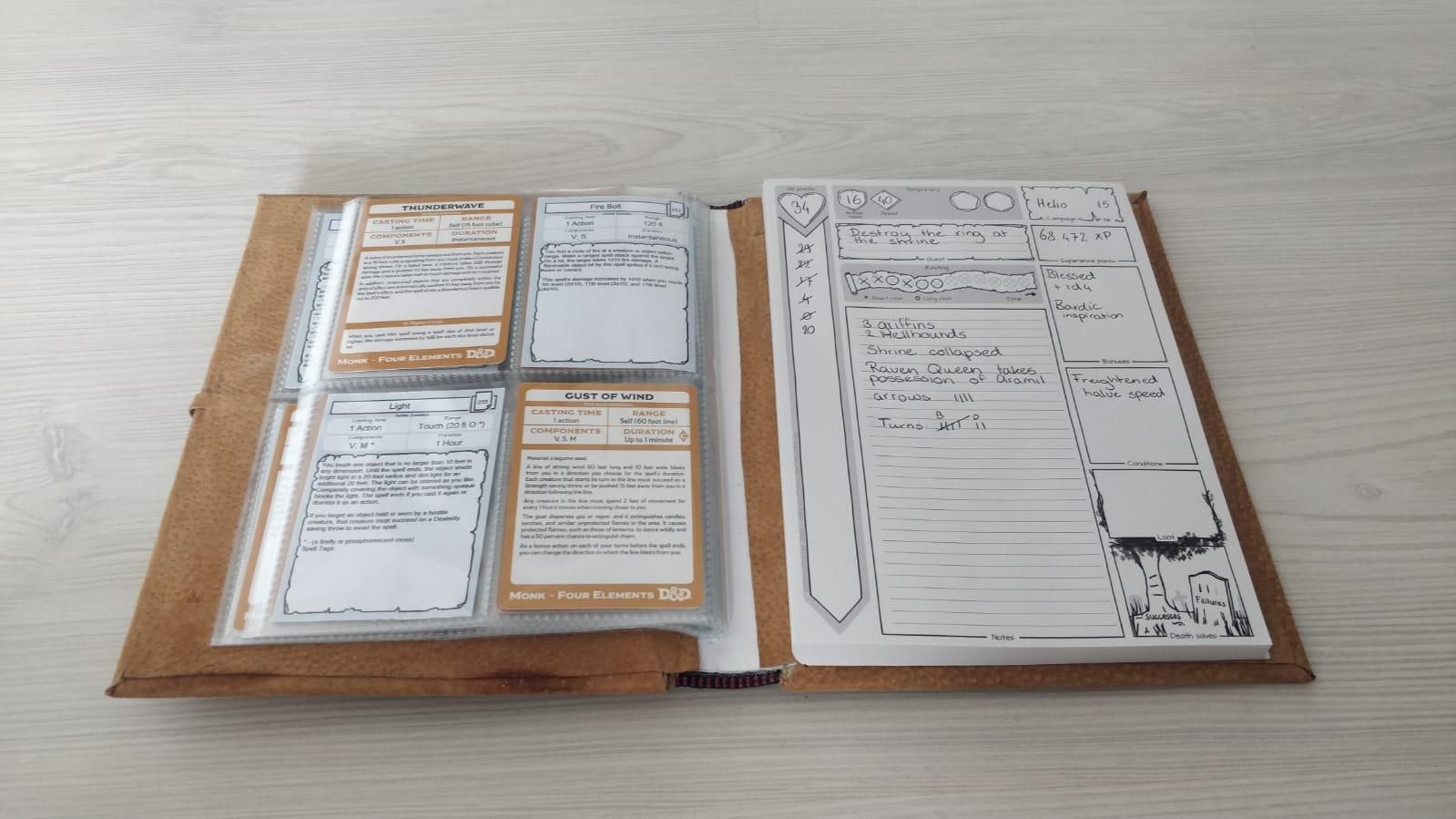 DnD Spellbook & Notepad : 8 Steps (with Pictures) - Instructables