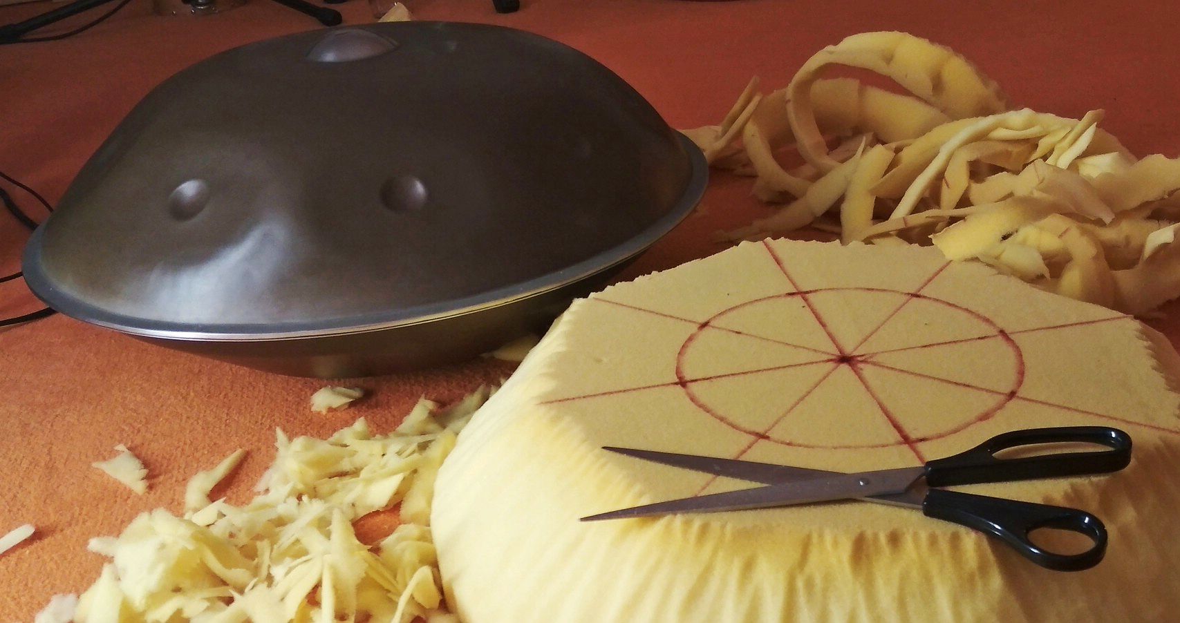 MIDI Handpan With 19 Tonefields on Upper and Down Side... : 16 Steps ...