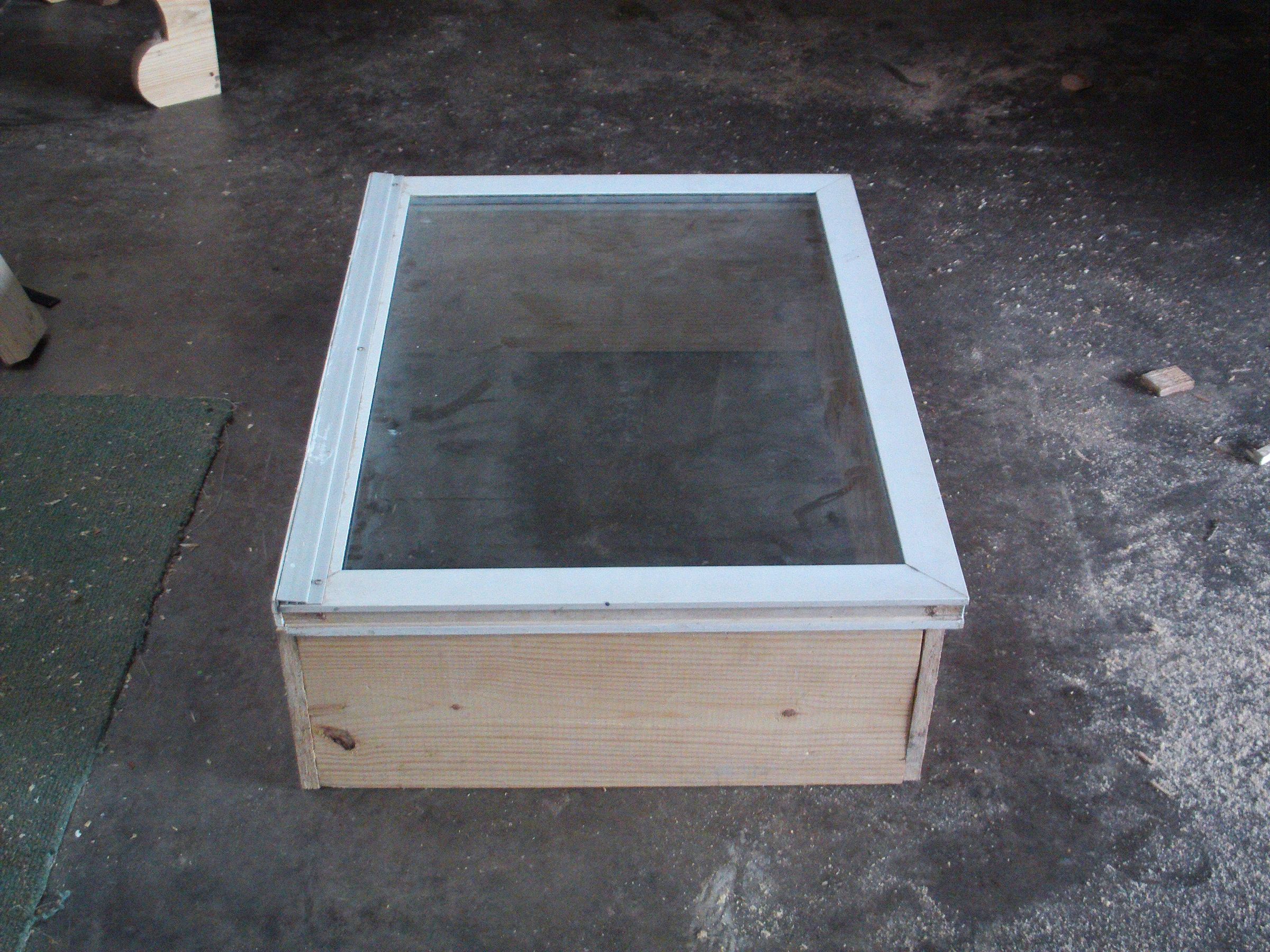 Cold Frame From Recycled Materials