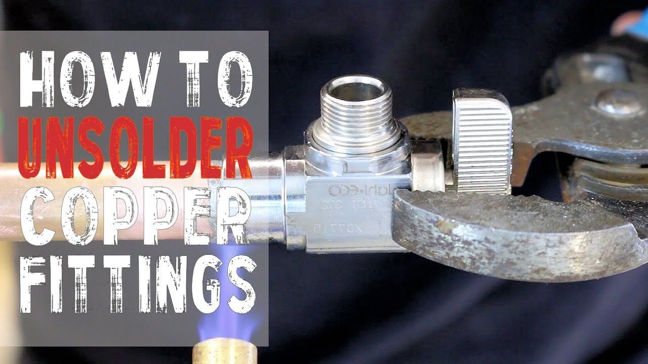 How to UNSOLDER Copper Pipe, Click to WATCH! : 4 Steps - Instructables
