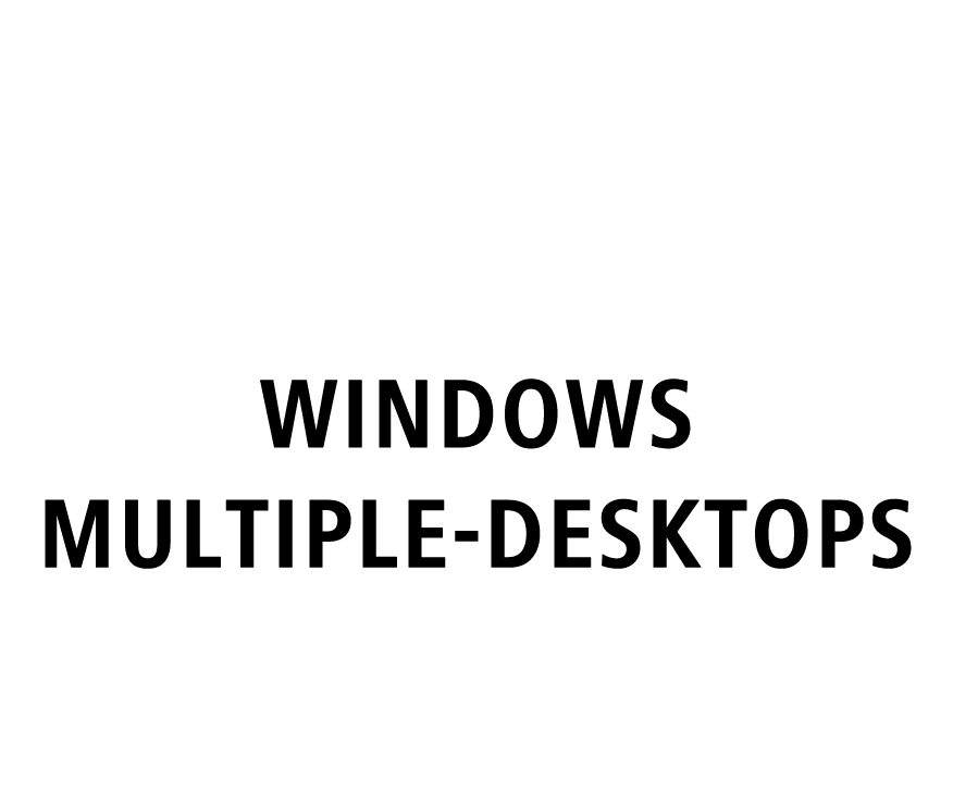 How to Use Multiple Desktops on a Windows Computer : 3 Steps ...