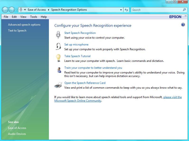 Voice Recognition Software For Windows 7