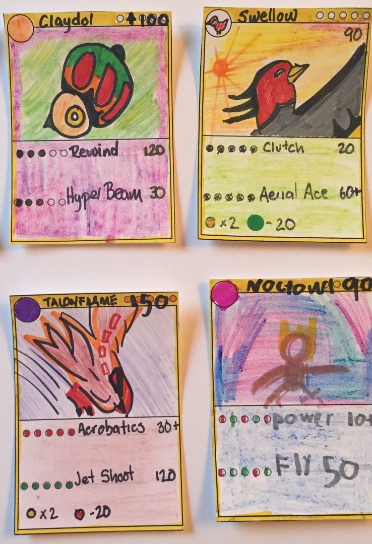Pokemon Cards Template - Instructables