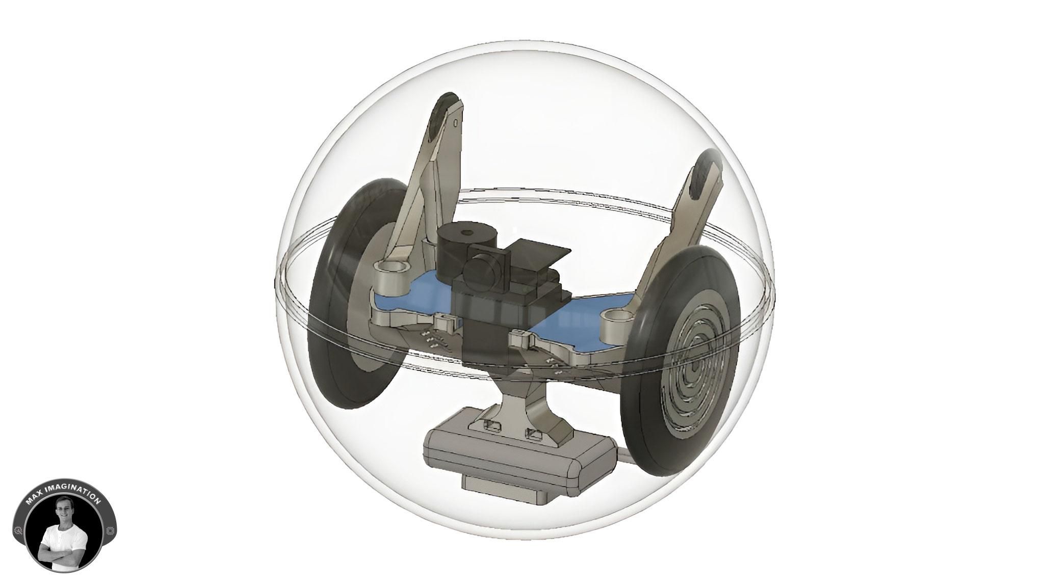 ESP-ROLL: Build a Spherical Self-balancing Robot With ESP32 Camera! : 15 Steps (with Pictures ...