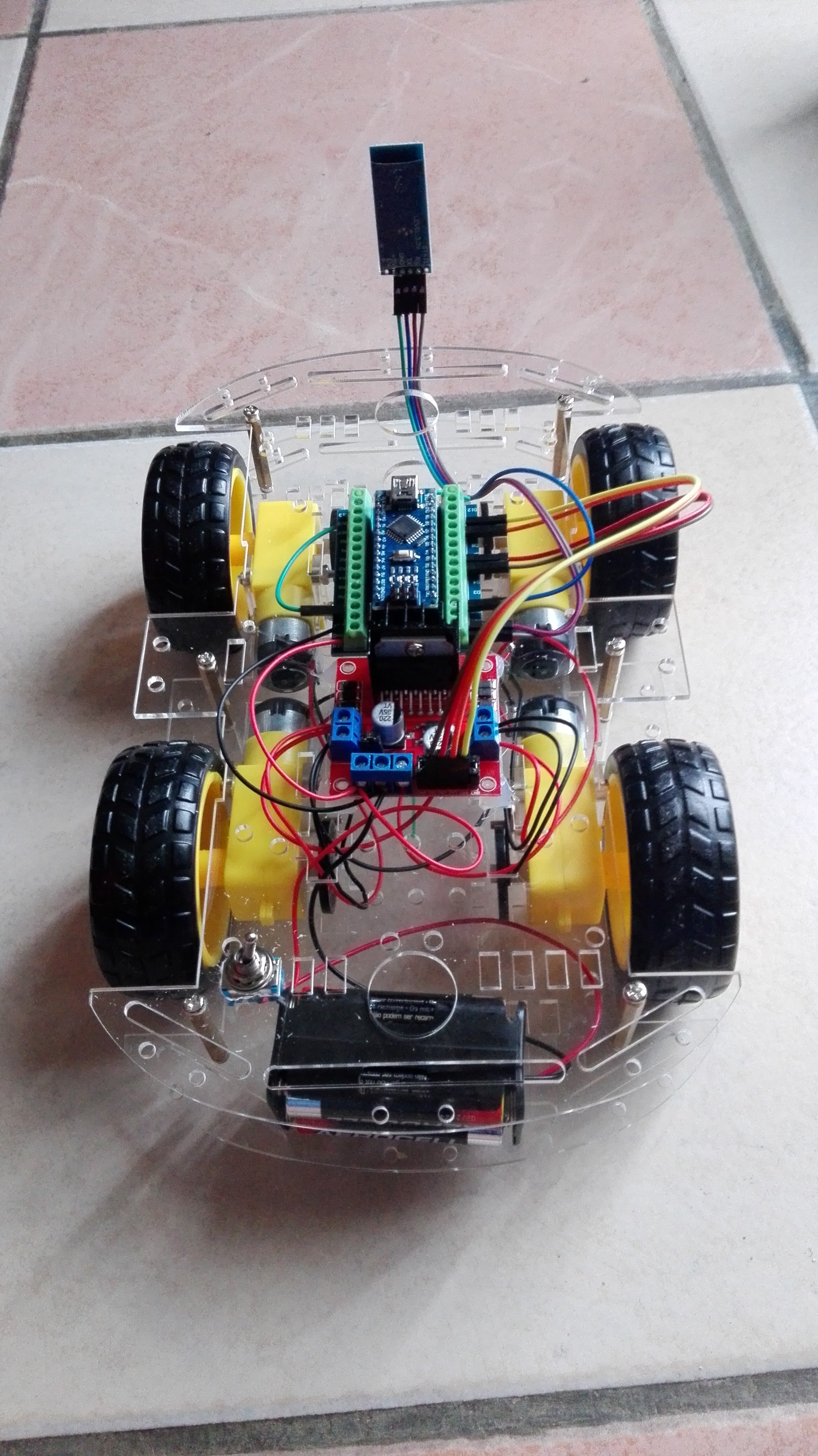 Smartphone Controlled Arduino Rover : 17 Steps (with Pictures ...
