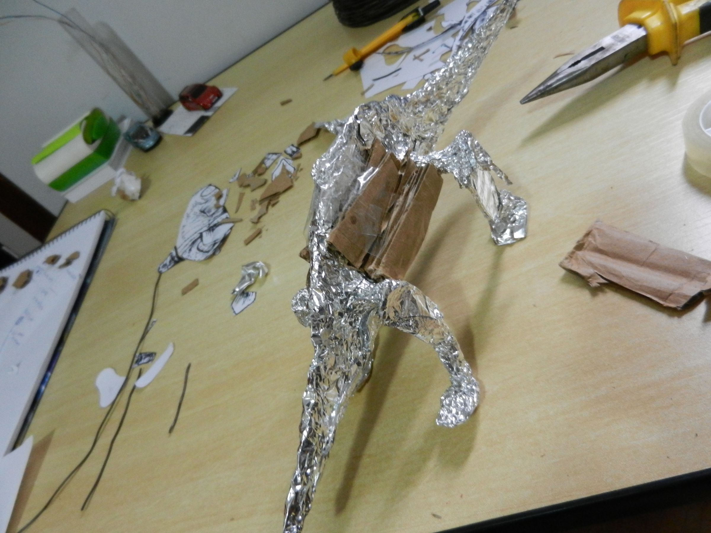 Dinosaur Model : 7 Steps - Instructables