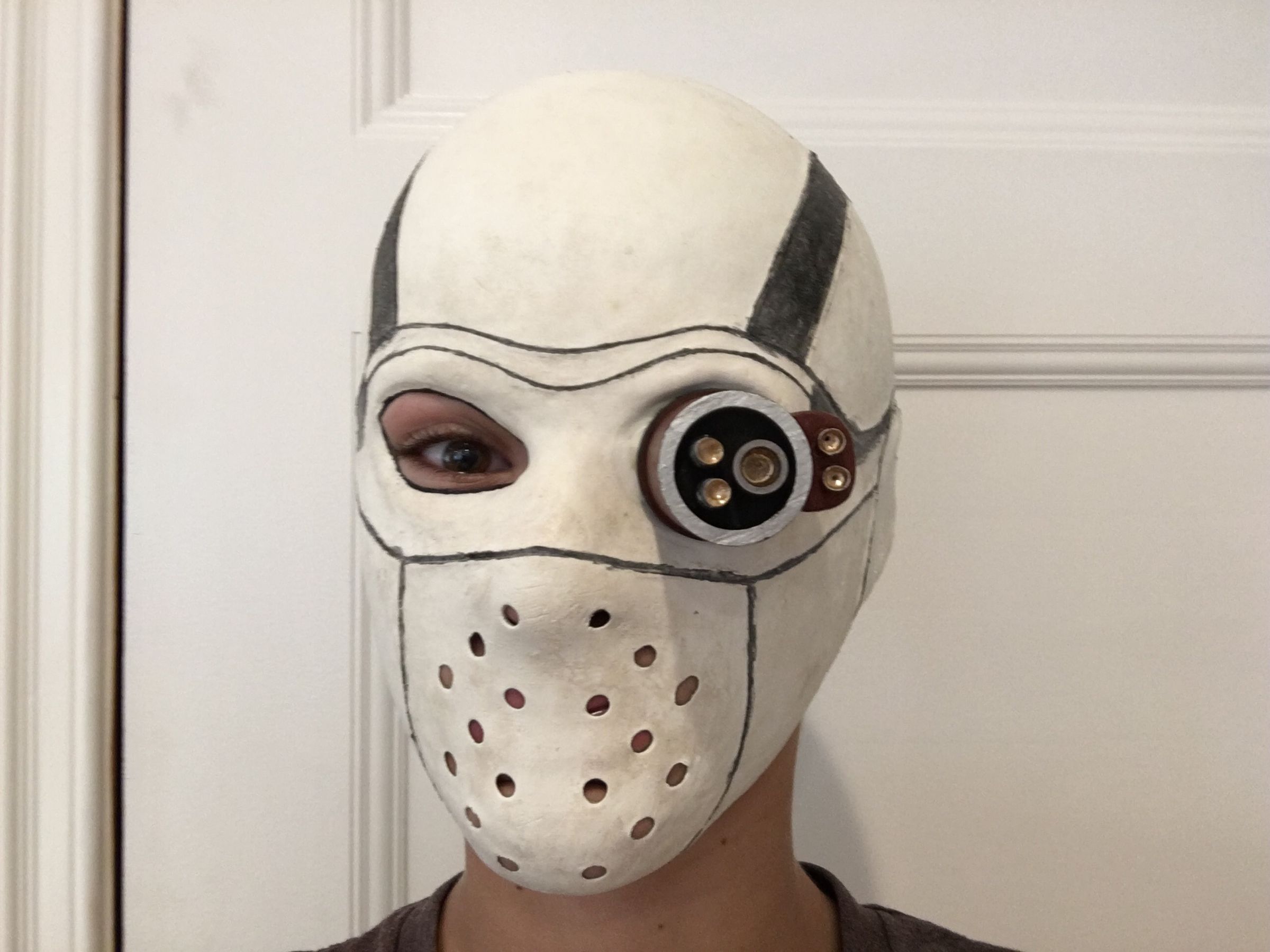 Making a DeadShot Mask for NY Comic-con 2016 : 4 Steps (with Pictures ...