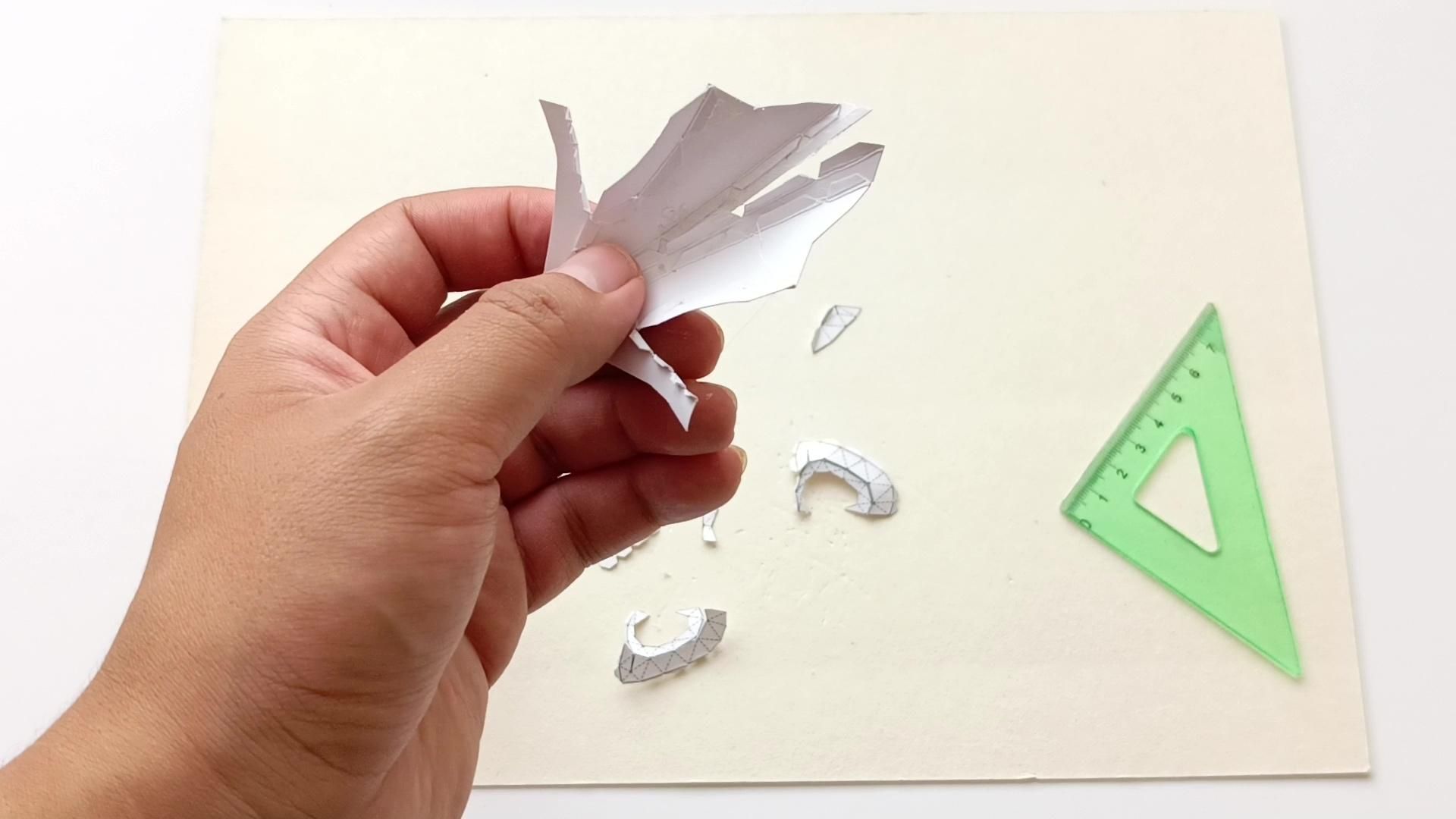 Paper Oni Mask : 45 Steps (with Pictures) - Instructables