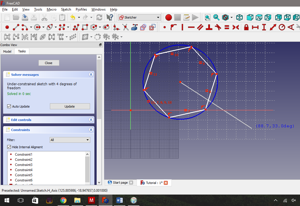 Advanced Hexagonal Mesh in Freecad : 19 Steps (with Pictures ...