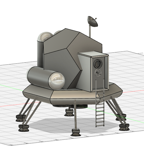Design a Moon Lander in Fusion 360 : 9 Steps (with Pictures ...