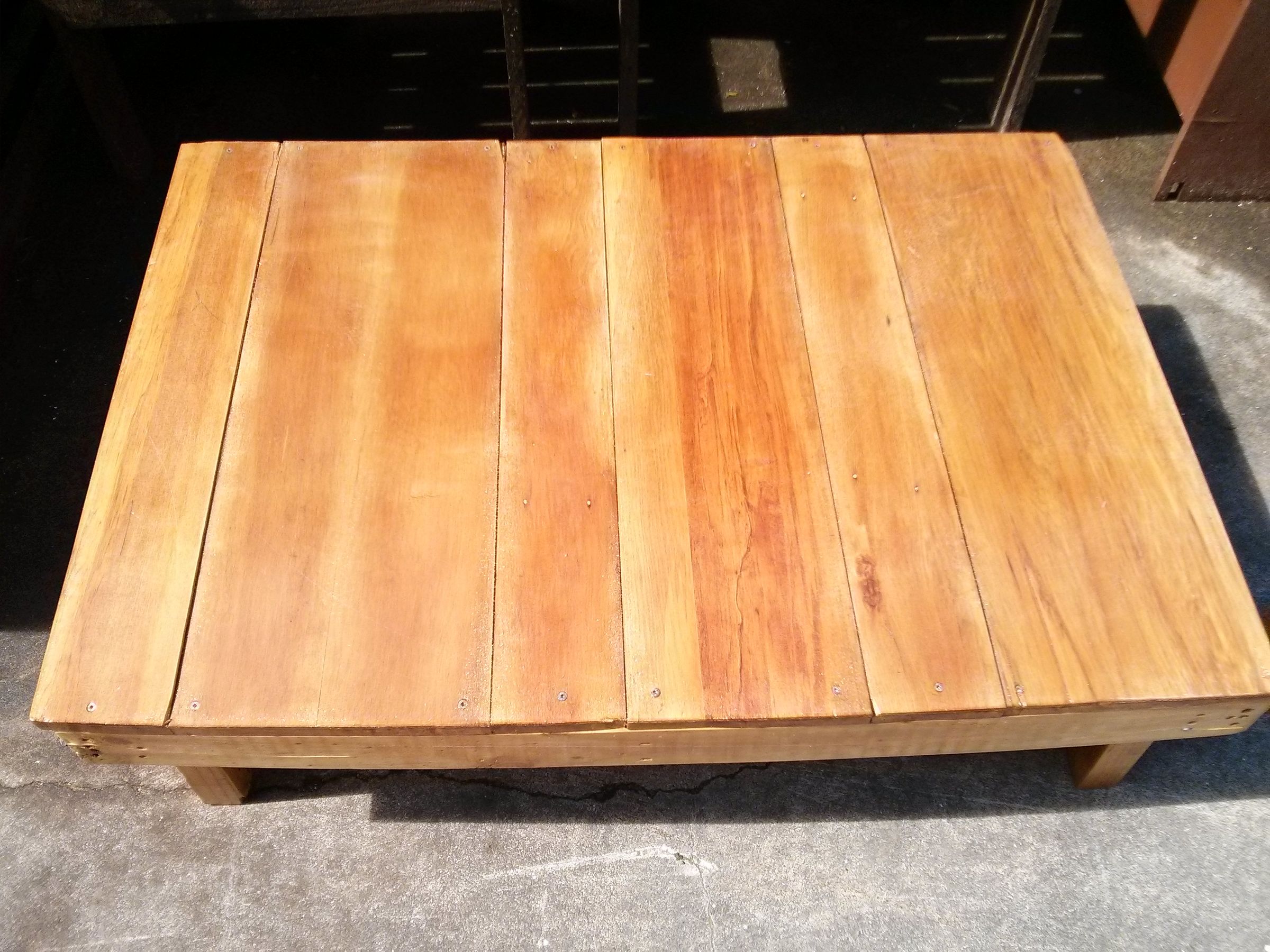 Coffee Table From Recycled Wood : 5 Steps (with Pictures) - Instructables