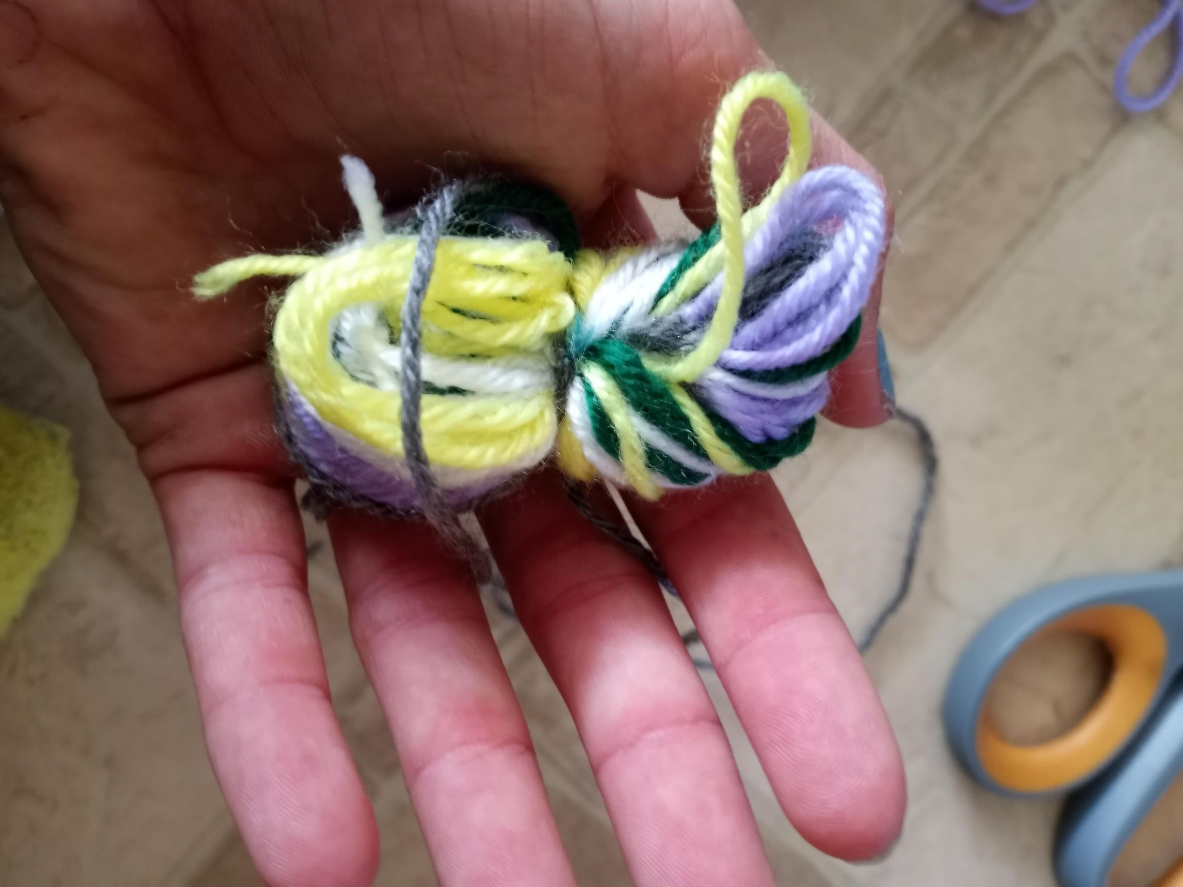 Giant Multi-Colored Fuzz Ball : 7 Steps (with Pictures) - Instructables