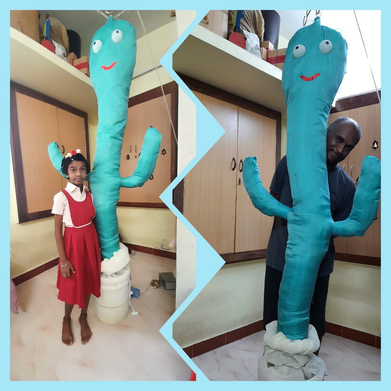 7 Feet Dancing Cactus : 27 Steps (with Pictures) - Instructables