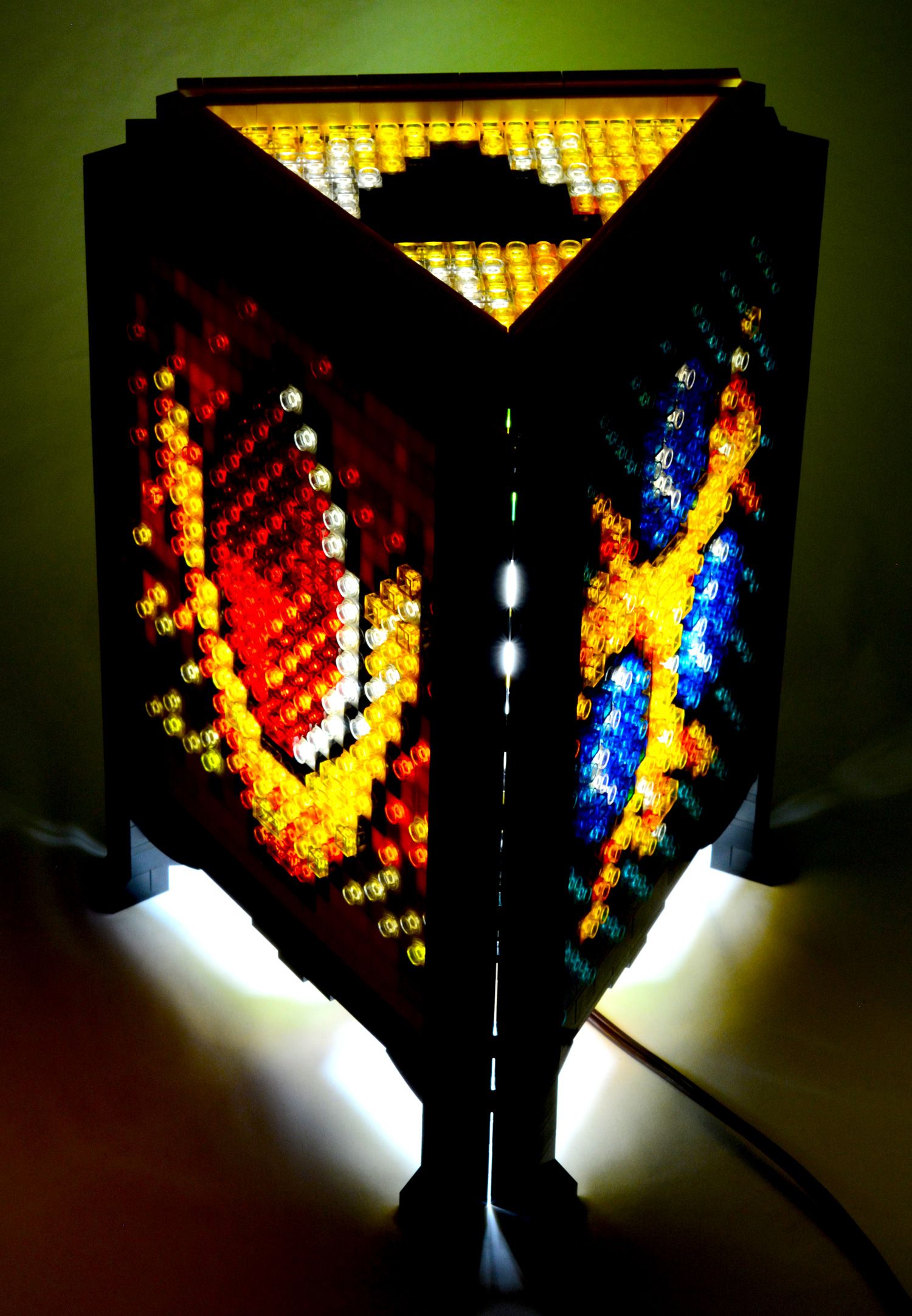 Bedazzled Mosaic LEGO Sprite Lamps : 6 Steps (with Pictures ...