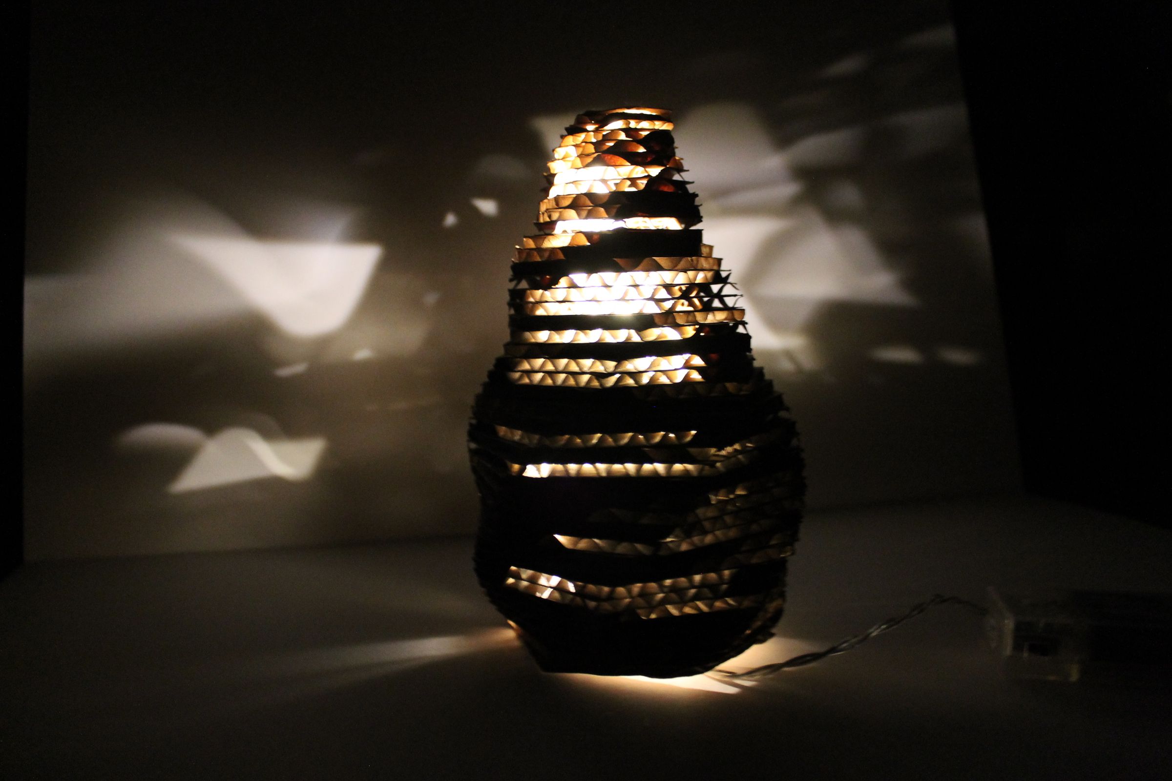 Lasercutting a Twisting Cardboard Lamp : Rhino + Grasshopper : 5 Steps ...