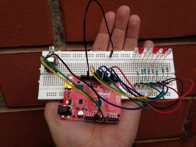 8-LED Larson Scanner With Arduino - Instructables