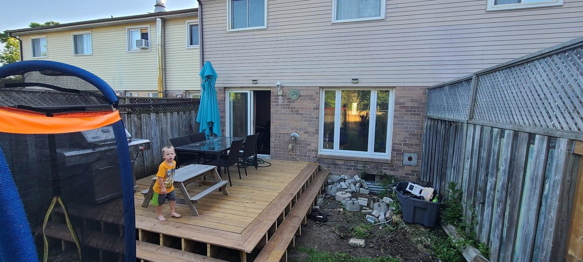 10' X 12' Backyard Deck : 8 Steps (with Pictures) - Instructables
