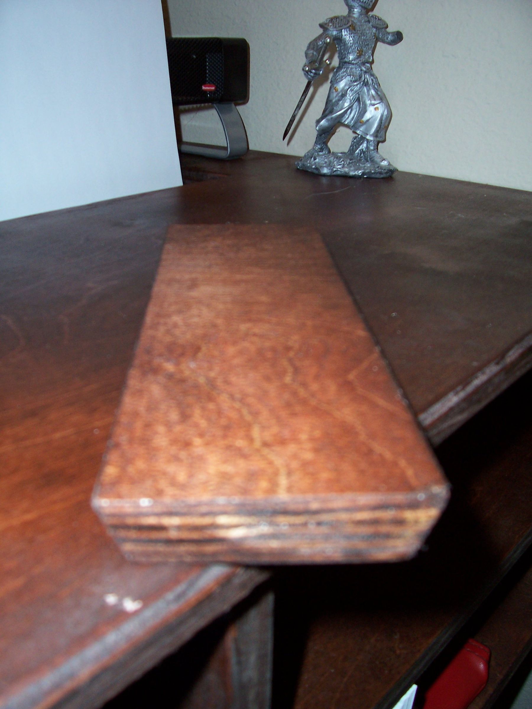 Floating Computer Desk Workstation (with Hidden Printer Area and ...