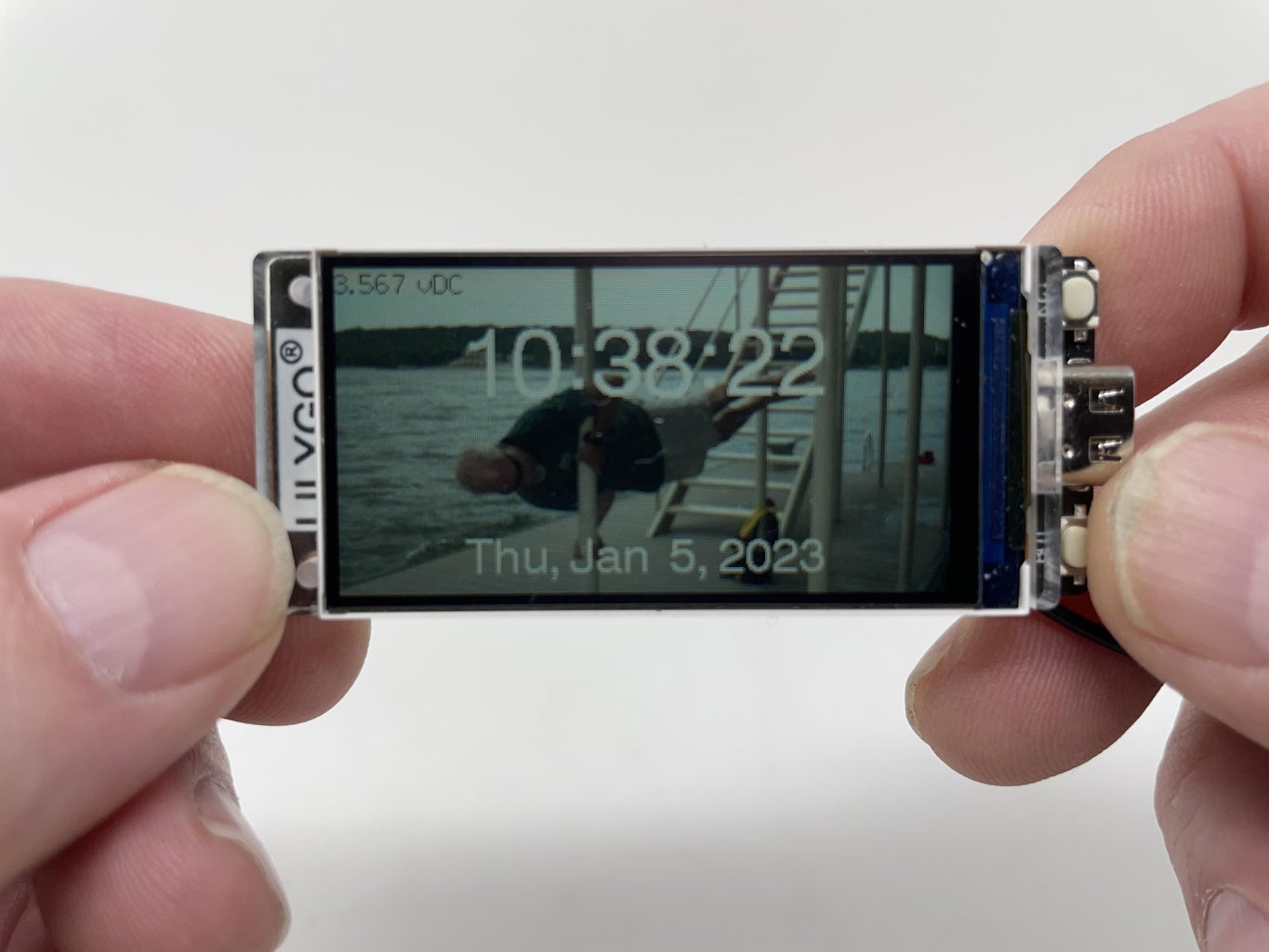 T Display S3 Ntp Clock Instructables
