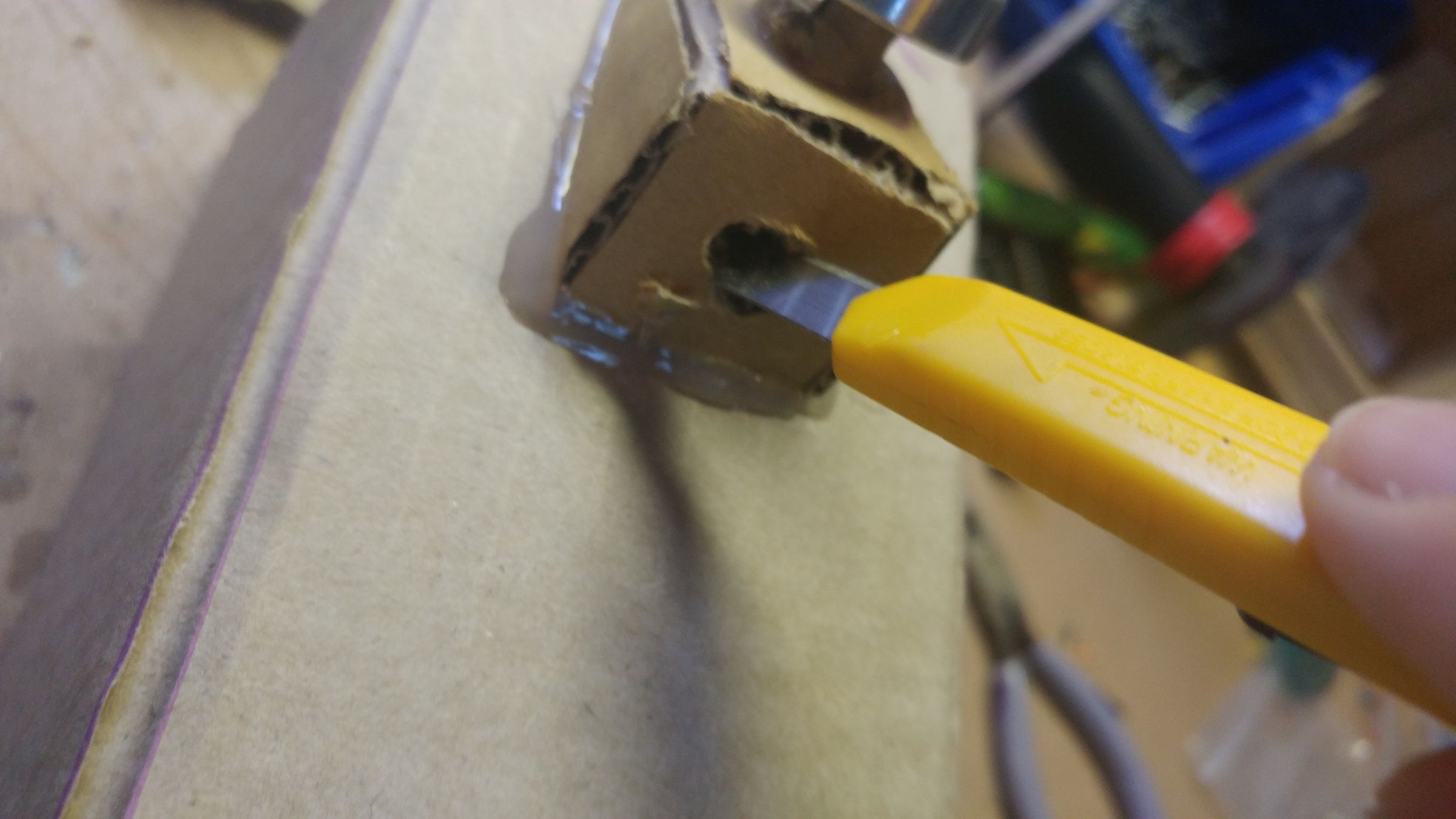 Rotating Cardboard Security Camera: Ceiling or Table With Plans : 16 ...