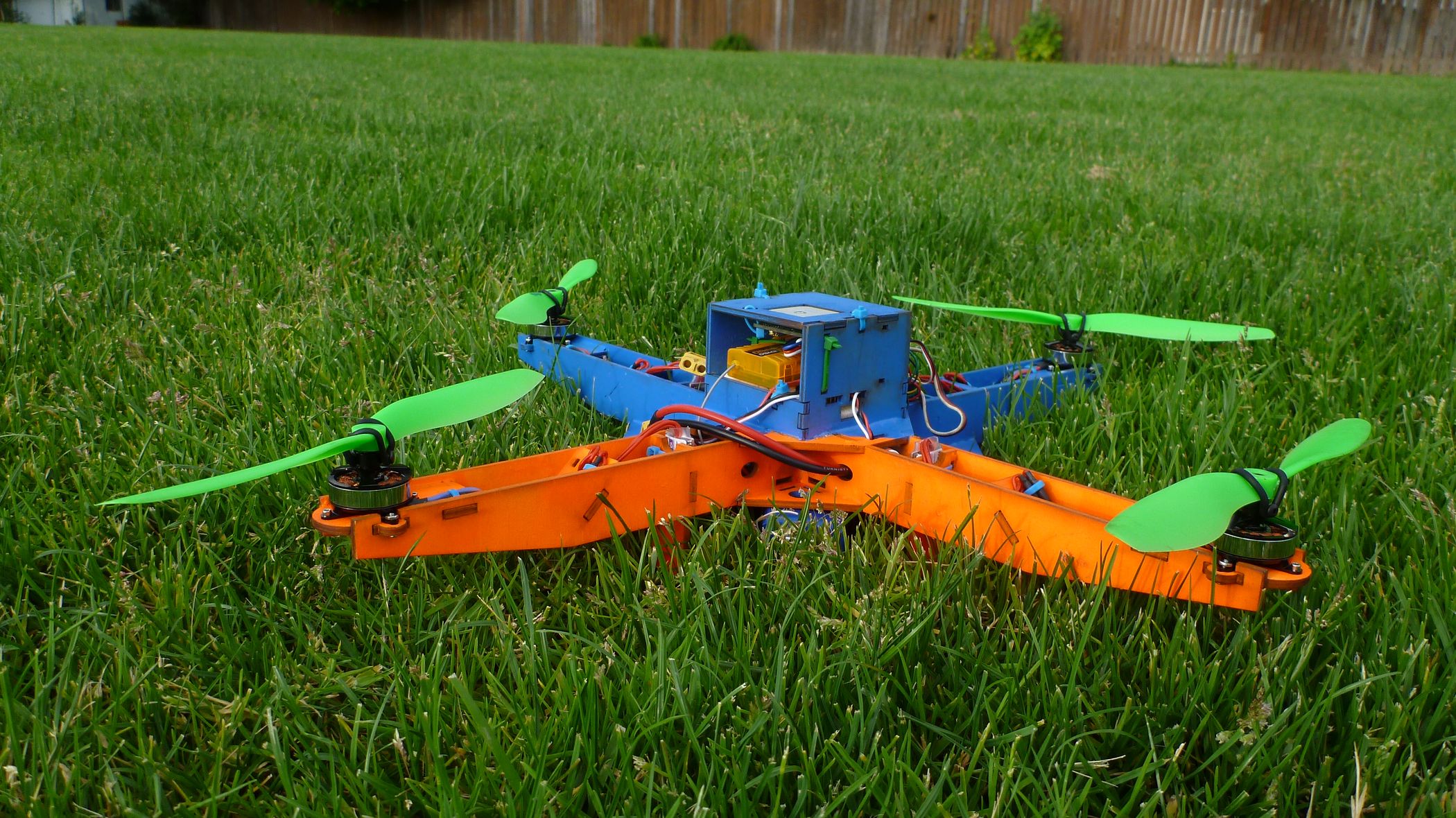Laser Cut MultiWii Based Quadcopter : 64 Steps (with Pictures ...
