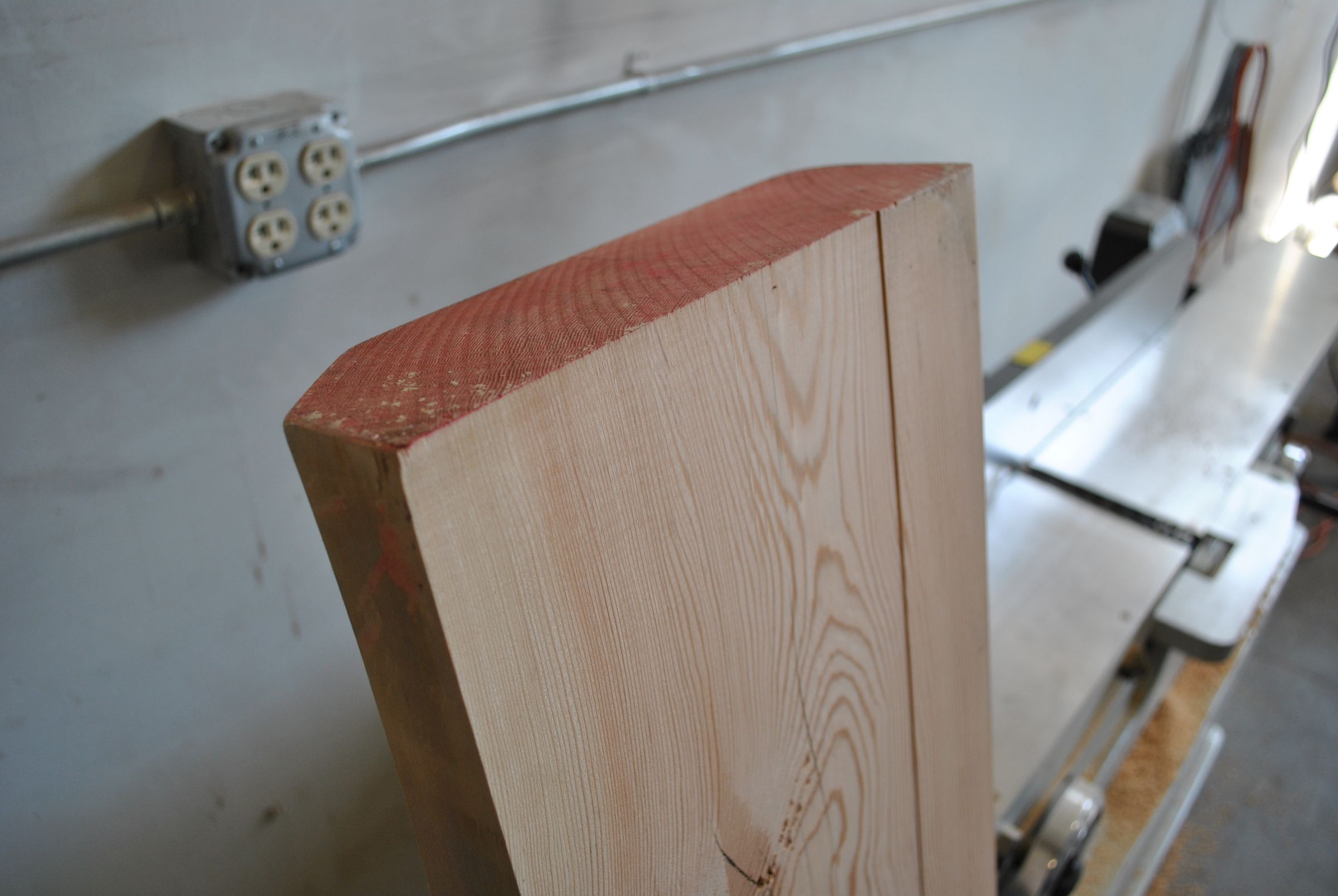 Joining and Planing Oversized Plank for a Bench Seat. : 5 Steps (with ...