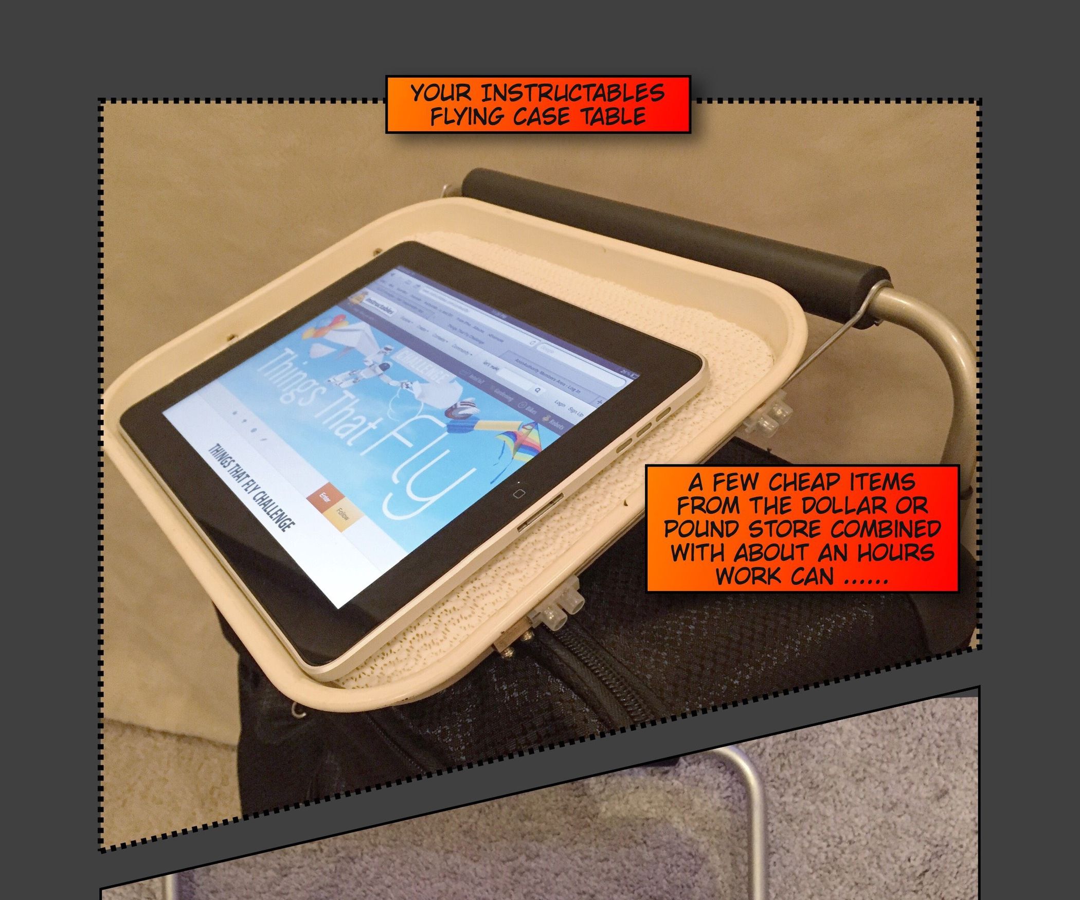 The Flying Case Tray : 10 Steps (with Pictures) - Instructables