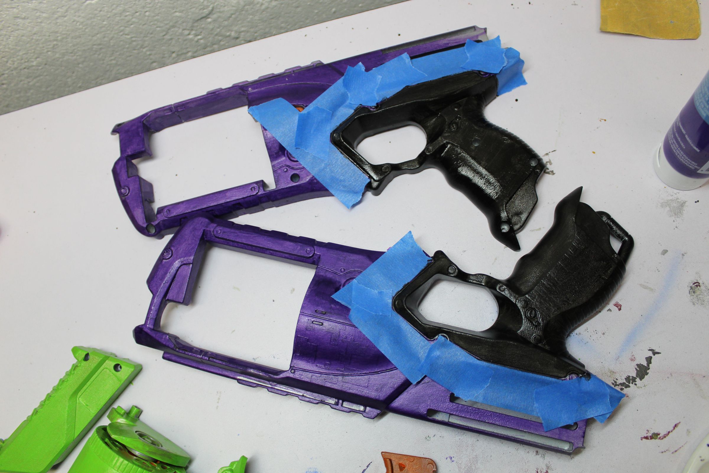 Nerf Gun Mod - Neon Genesis Evangelion Repaint : 5 Steps - Instructables