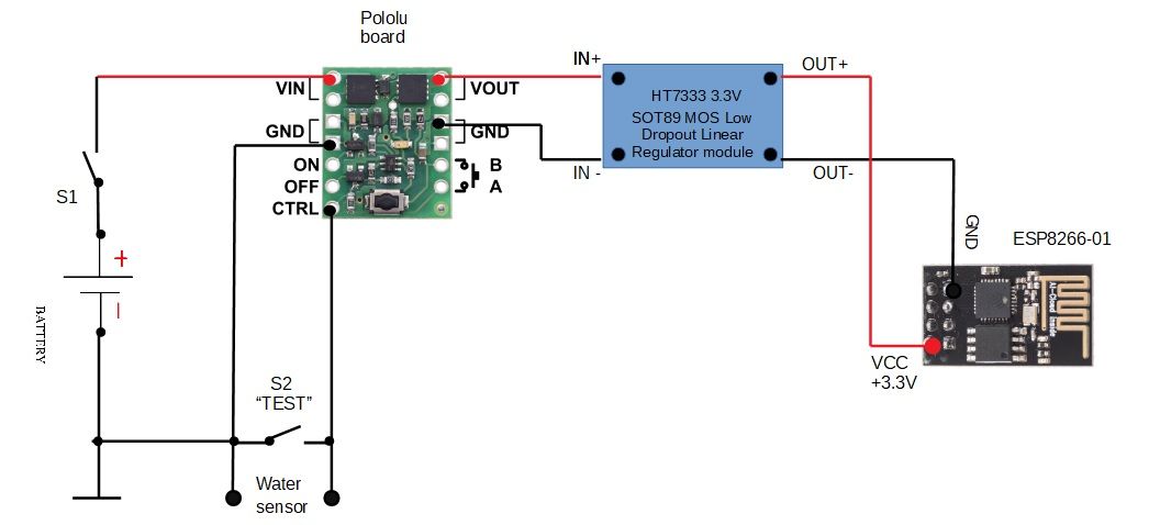 Water Leakage Sensor on ESP8266 + Micropython + Domoticz : 16 Steps (with Pictures) - Instructables