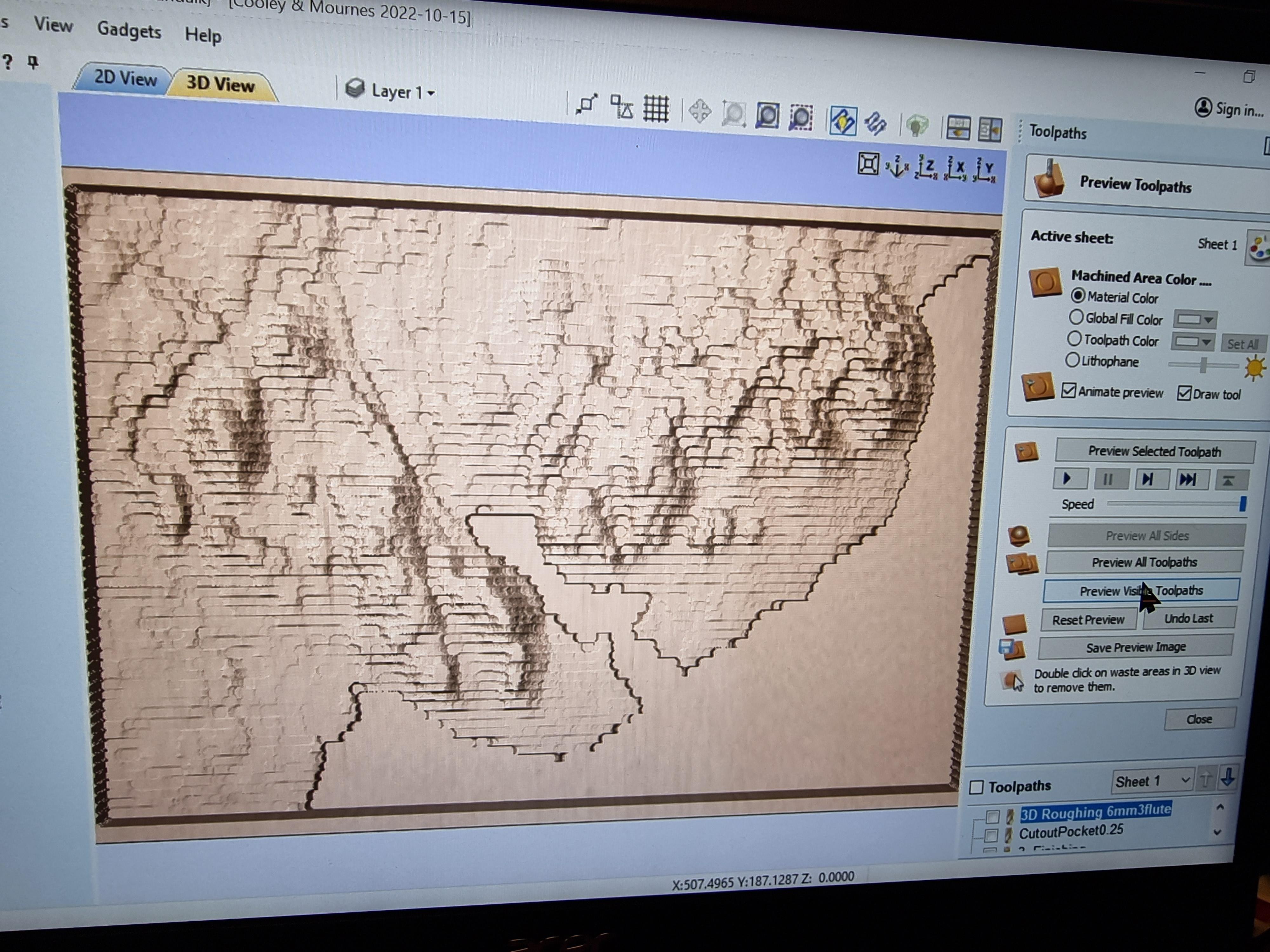 Carving 3D Terrain Topographic Relief Maps on a CNC Machine by Steve M ...