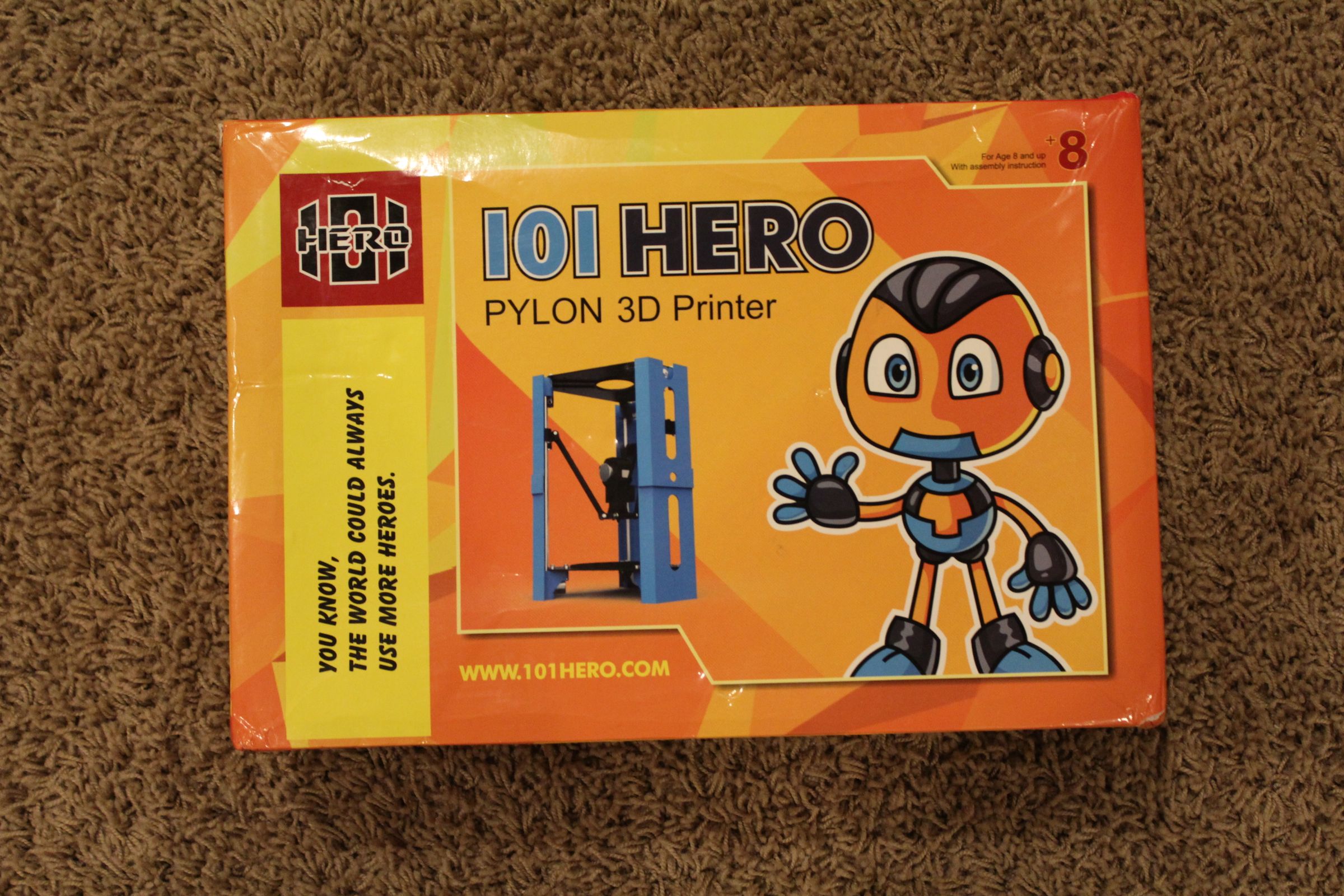 101HERO 3-D Printer Assembly and Printing : 9 Steps - Instructables