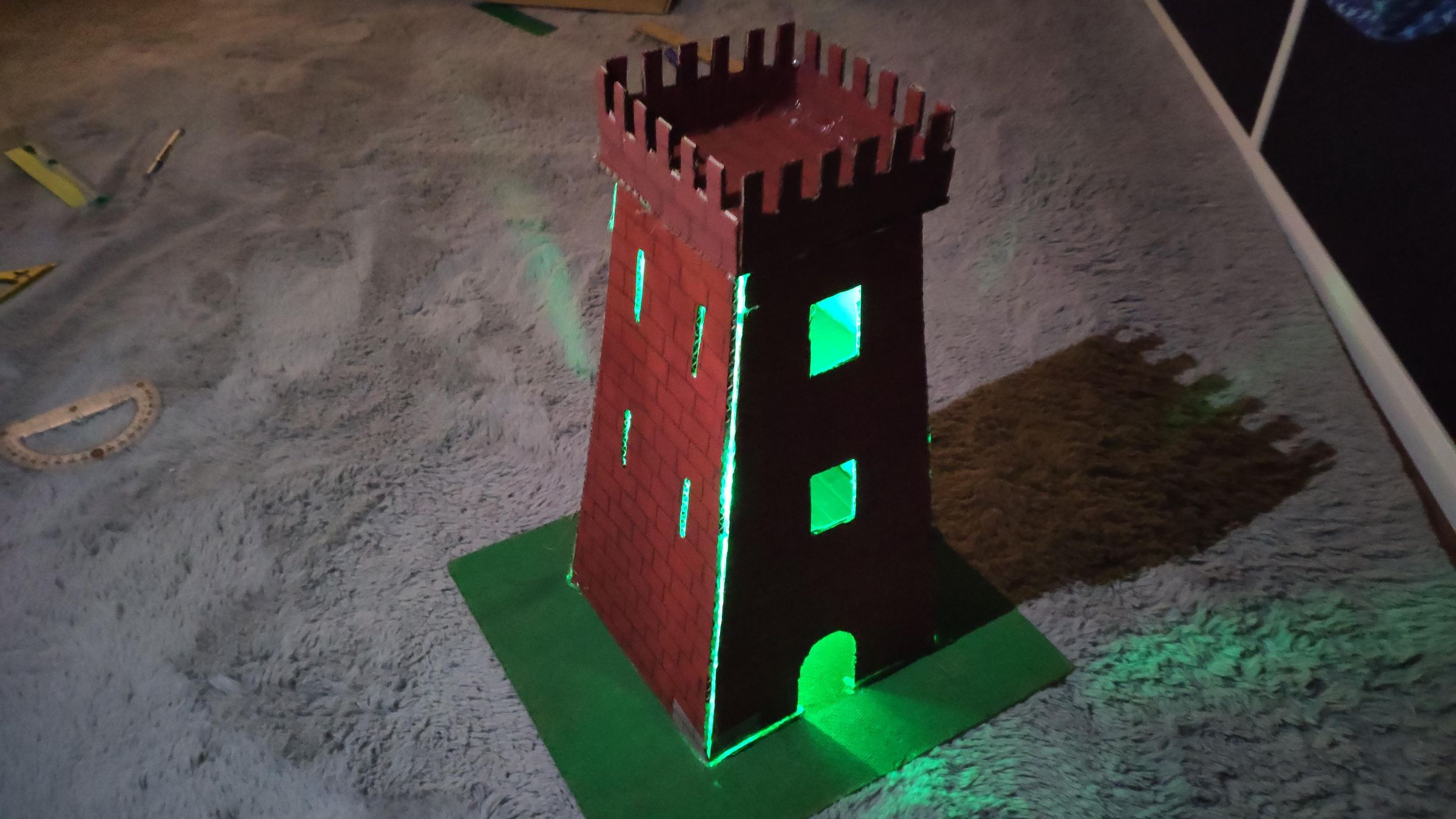 How to Make a Cardboard Castle Tower : 11 Steps - Instructables