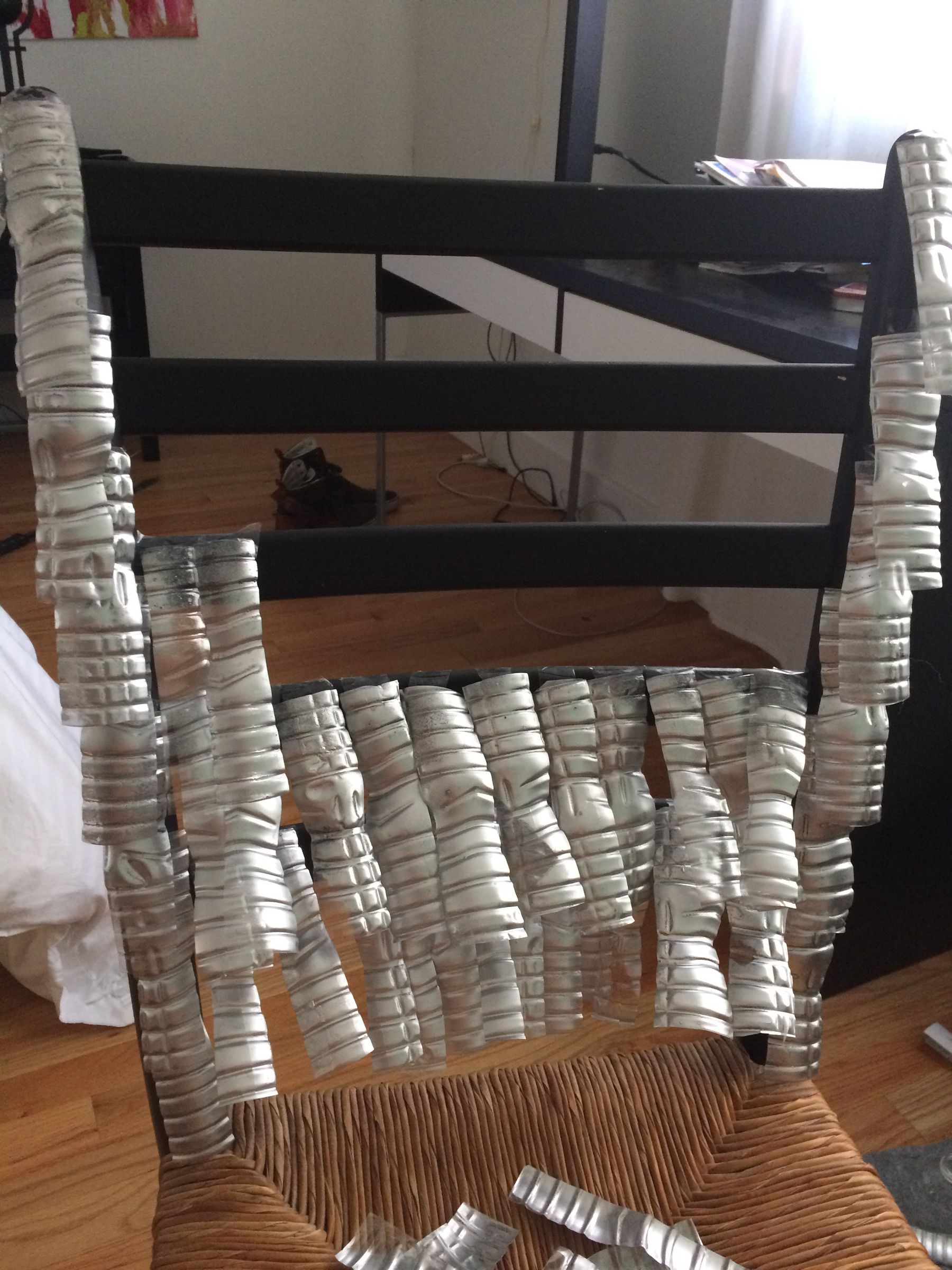 Plastic Bottle Armor Chair : 6 Steps - Instructables