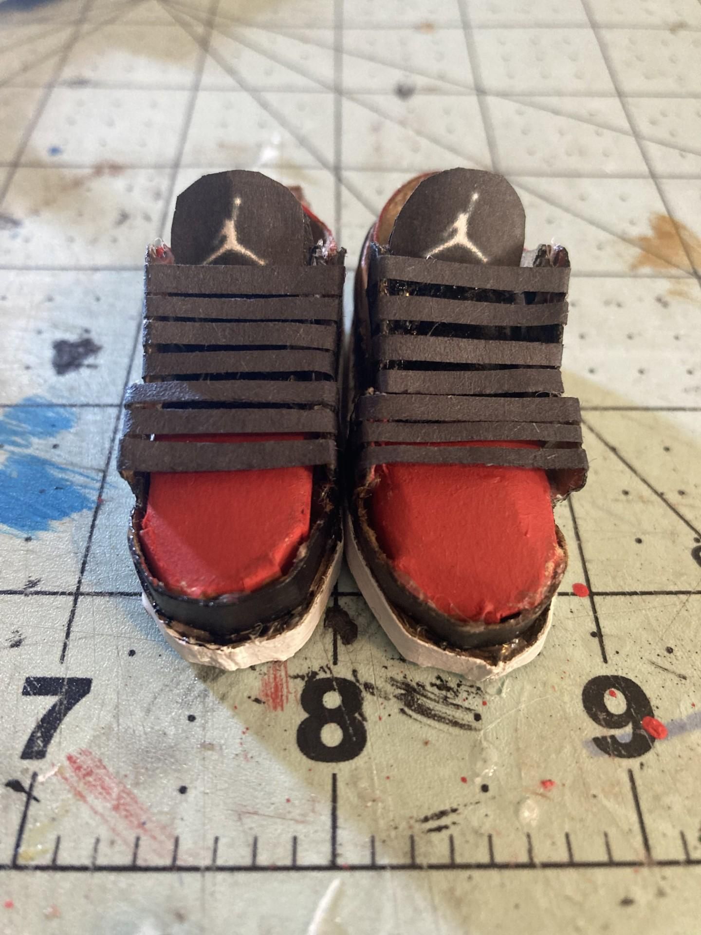 Finger Shoes: Making Mini Air Jordan 1 Lows : 15 Steps - Instructables